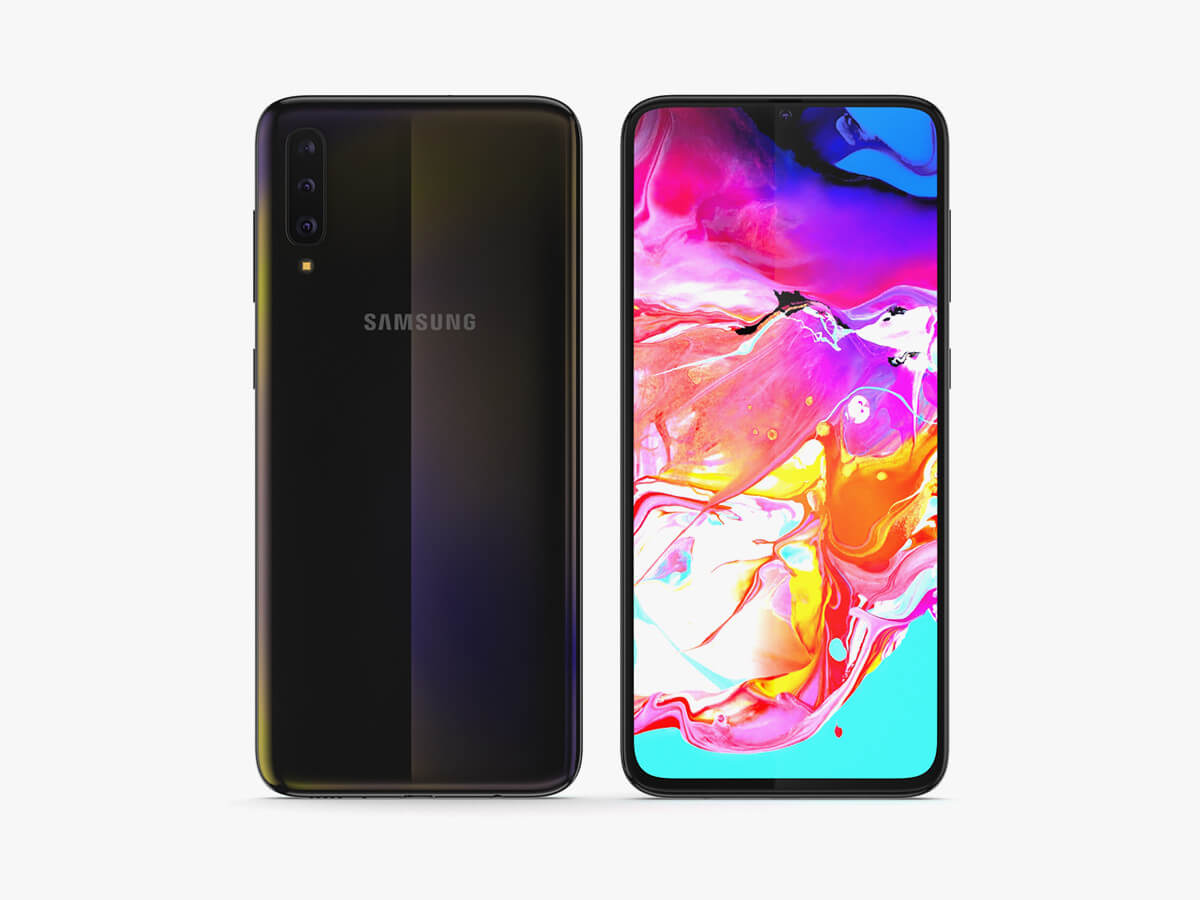 Samsung Galaxy A70 - 3D Model by frezzy