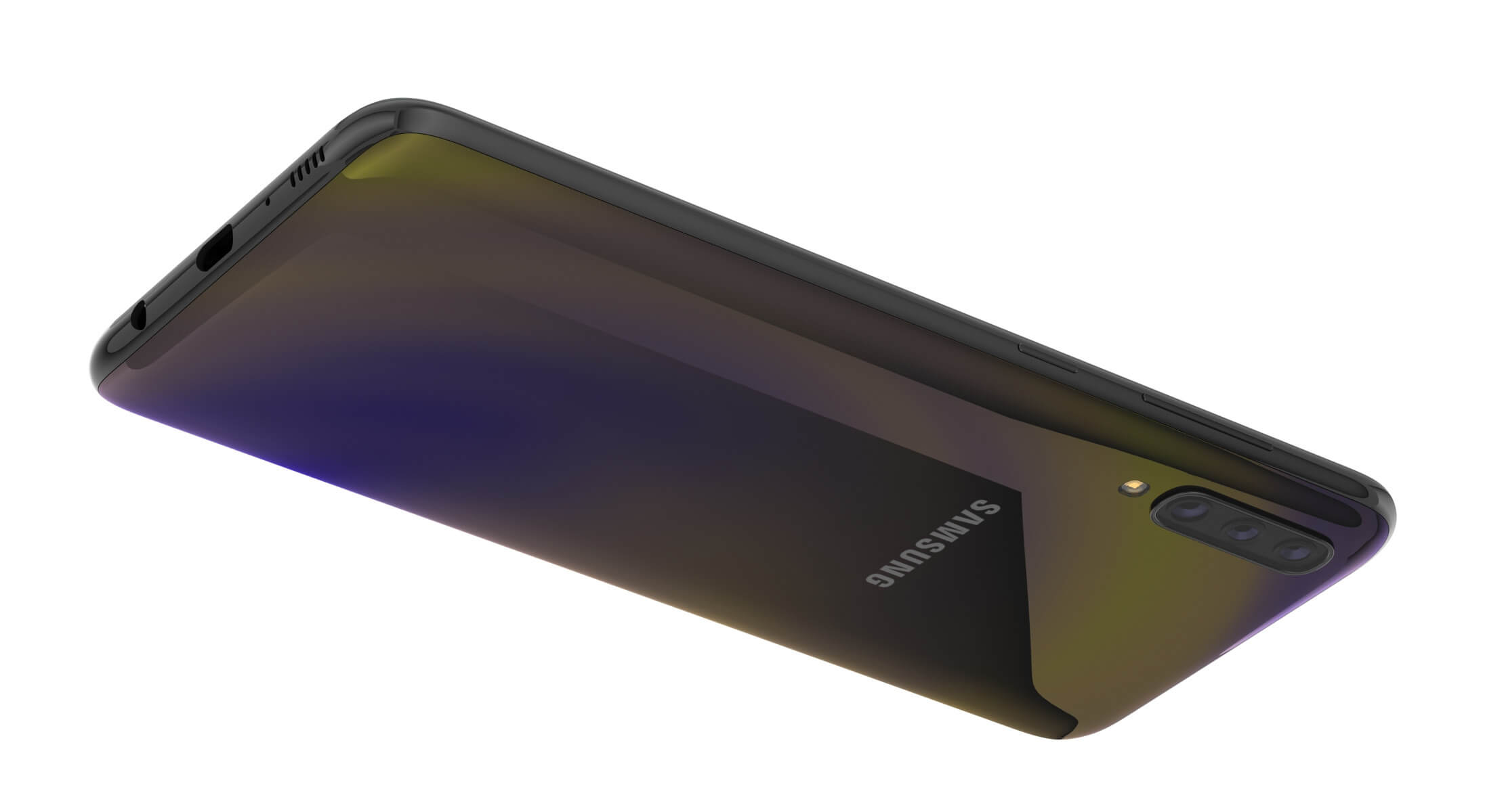 Samsung Galaxy A70 - 3D Model by frezzy