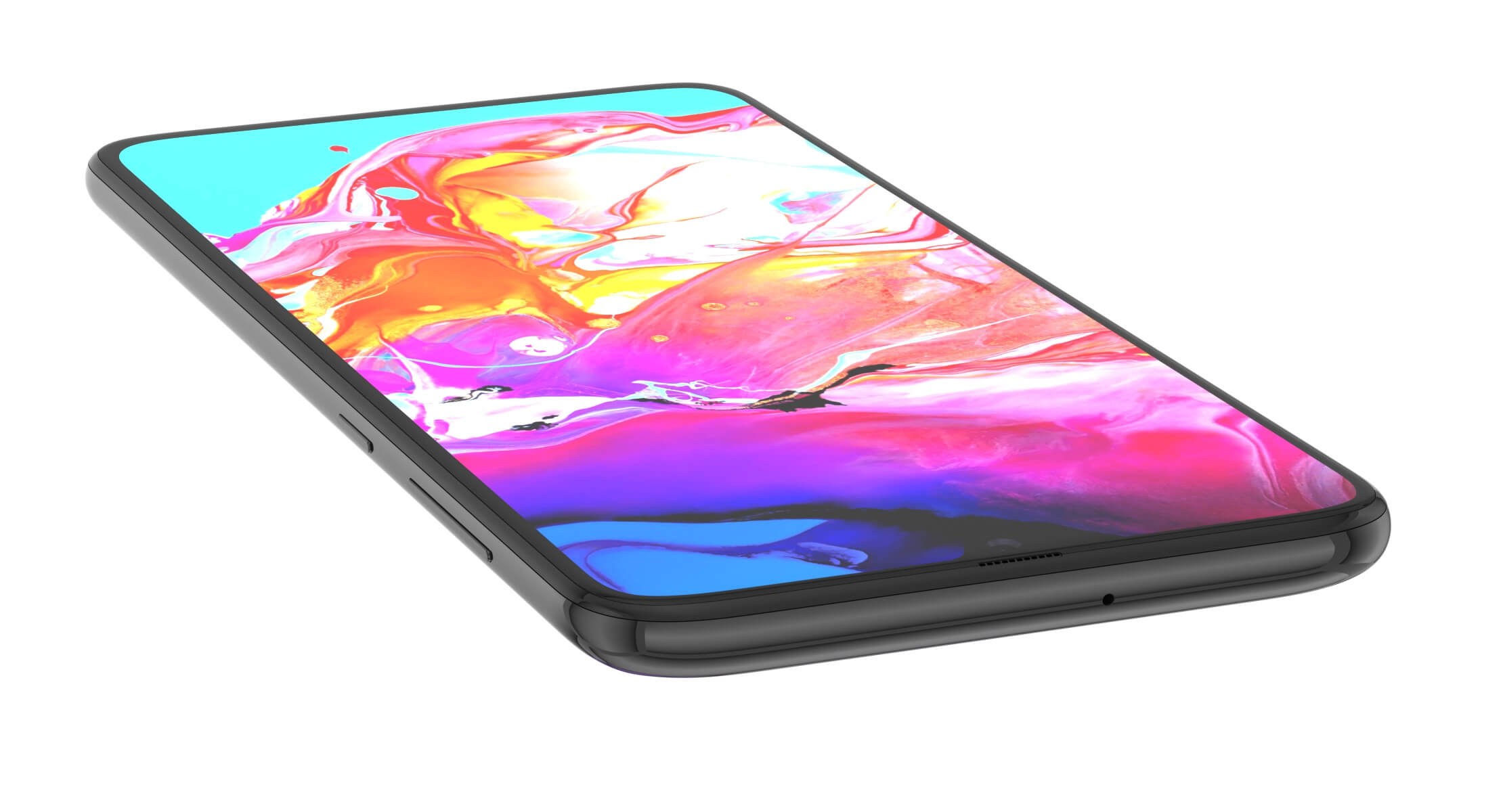 Samsung Galaxy A70 - 3D Model by frezzy