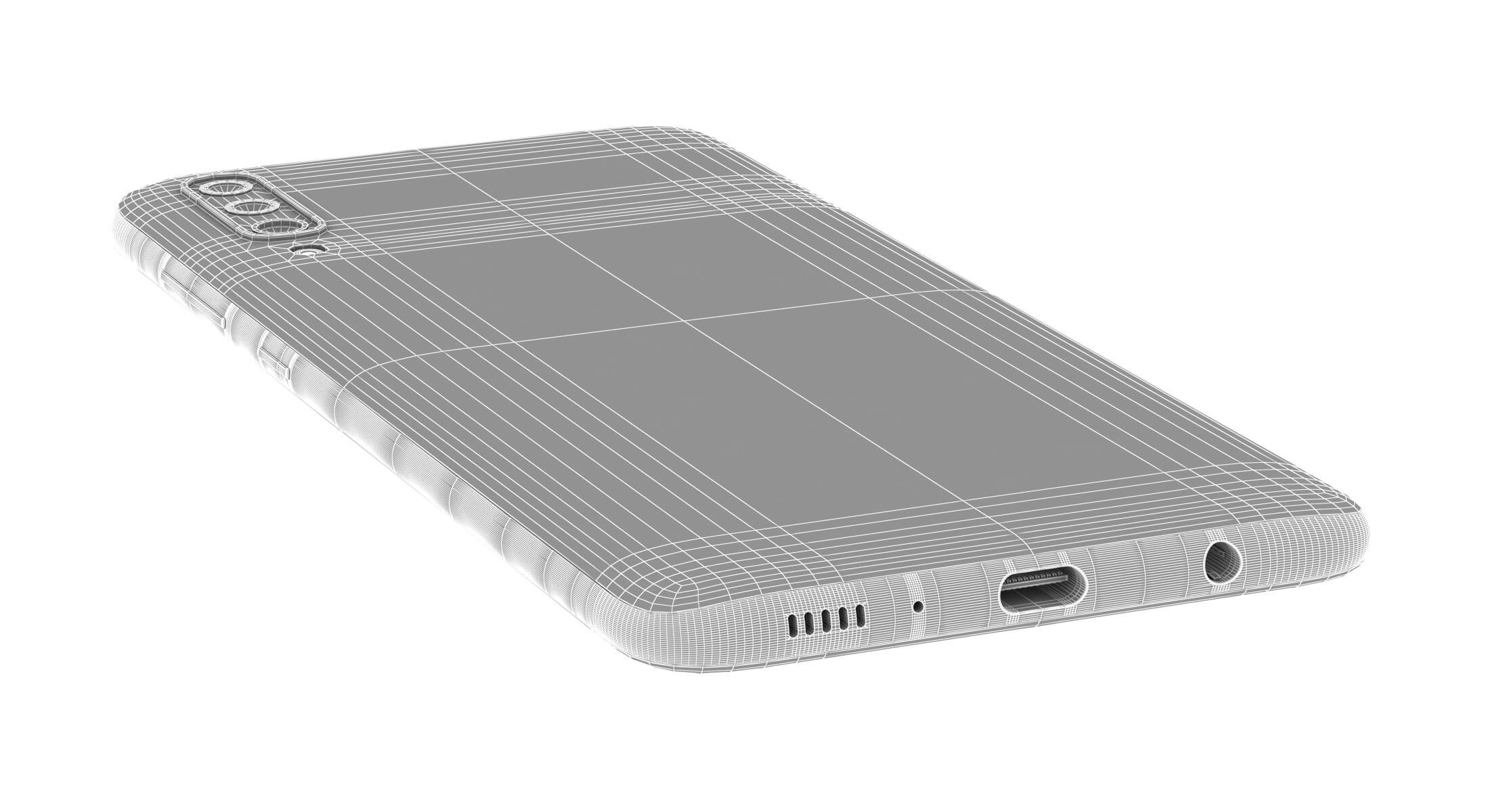 Samsung Galaxy A70 - 3D Model by frezzy