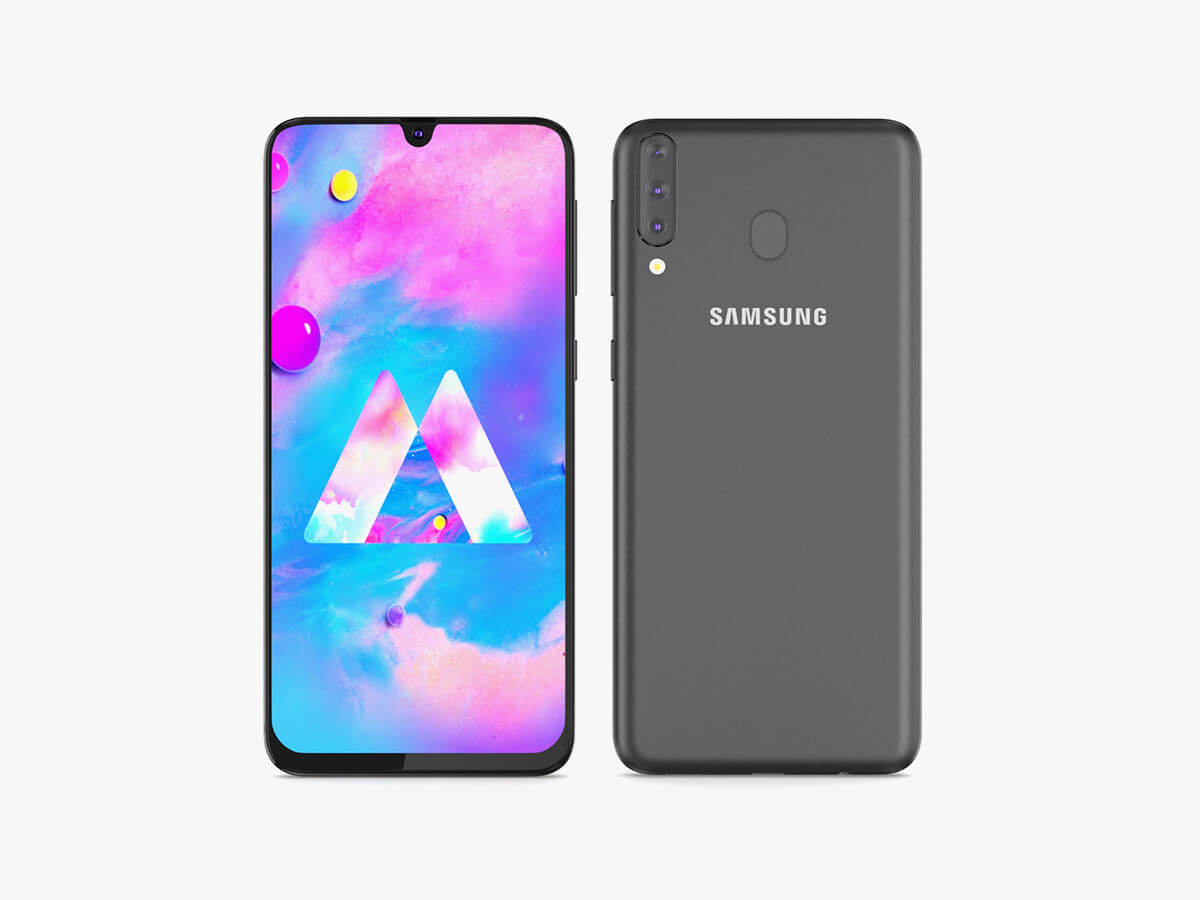 Samsung Galaxy M30 - 3D Model by frezzy