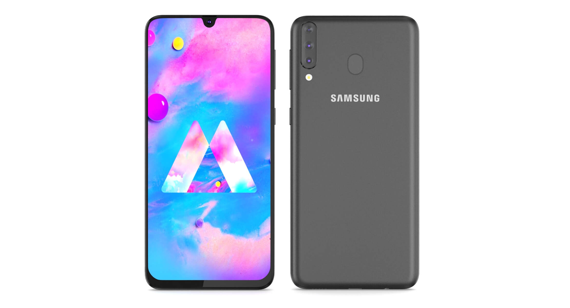 Samsung Galaxy M30 - 3D Model by frezzy
