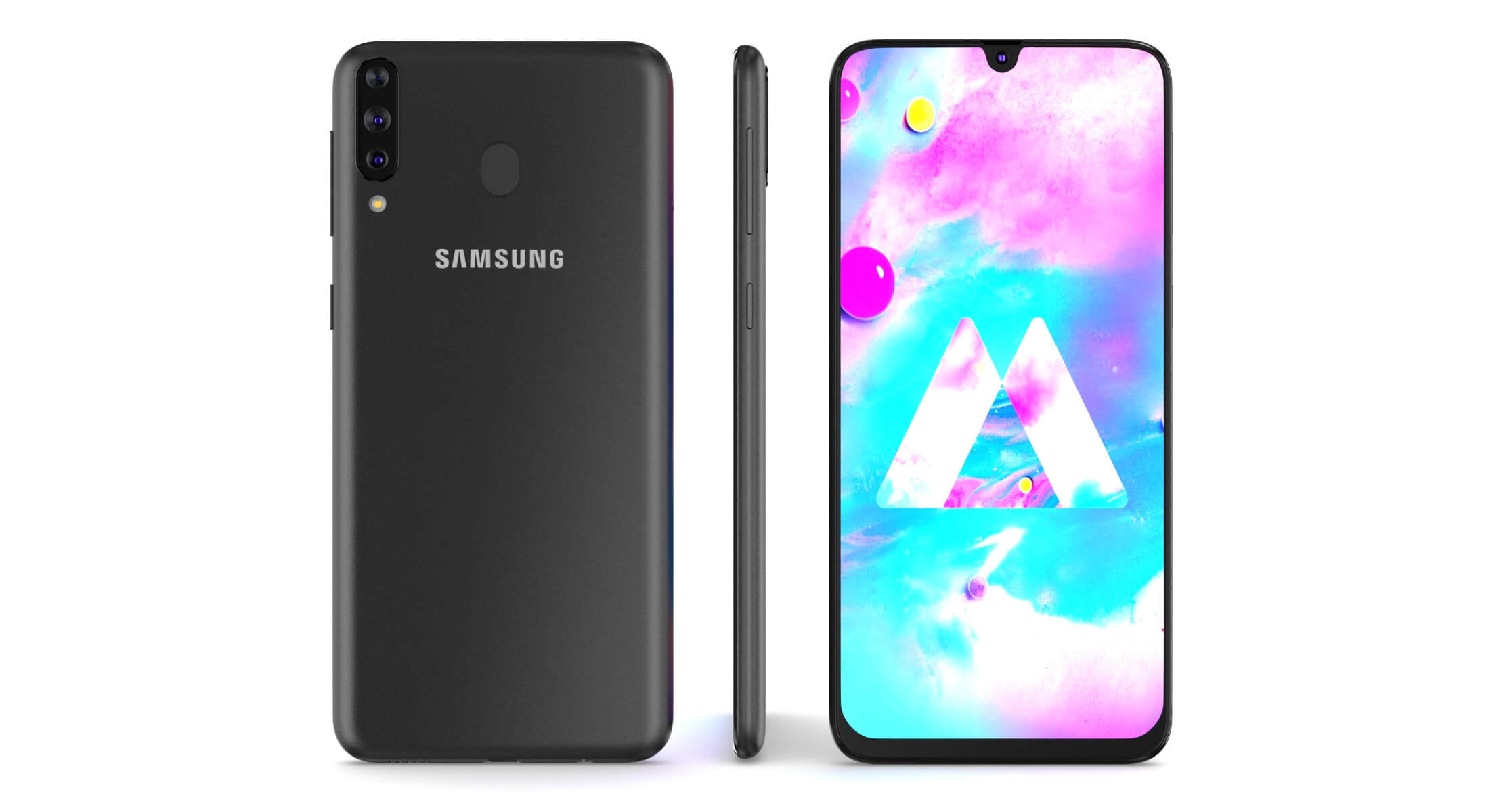 Samsung Galaxy M30 - 3D Model by frezzy