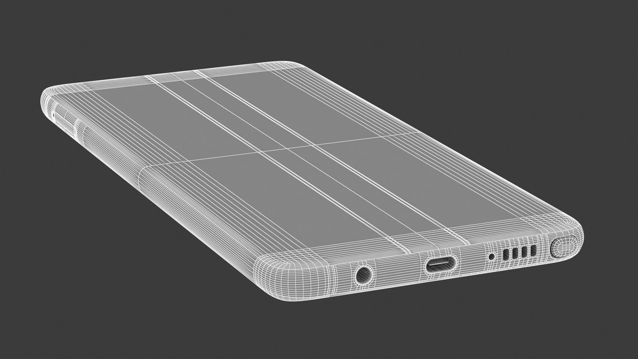 Samsung Galaxy Note 10 Lite - 3D Model by frezzy