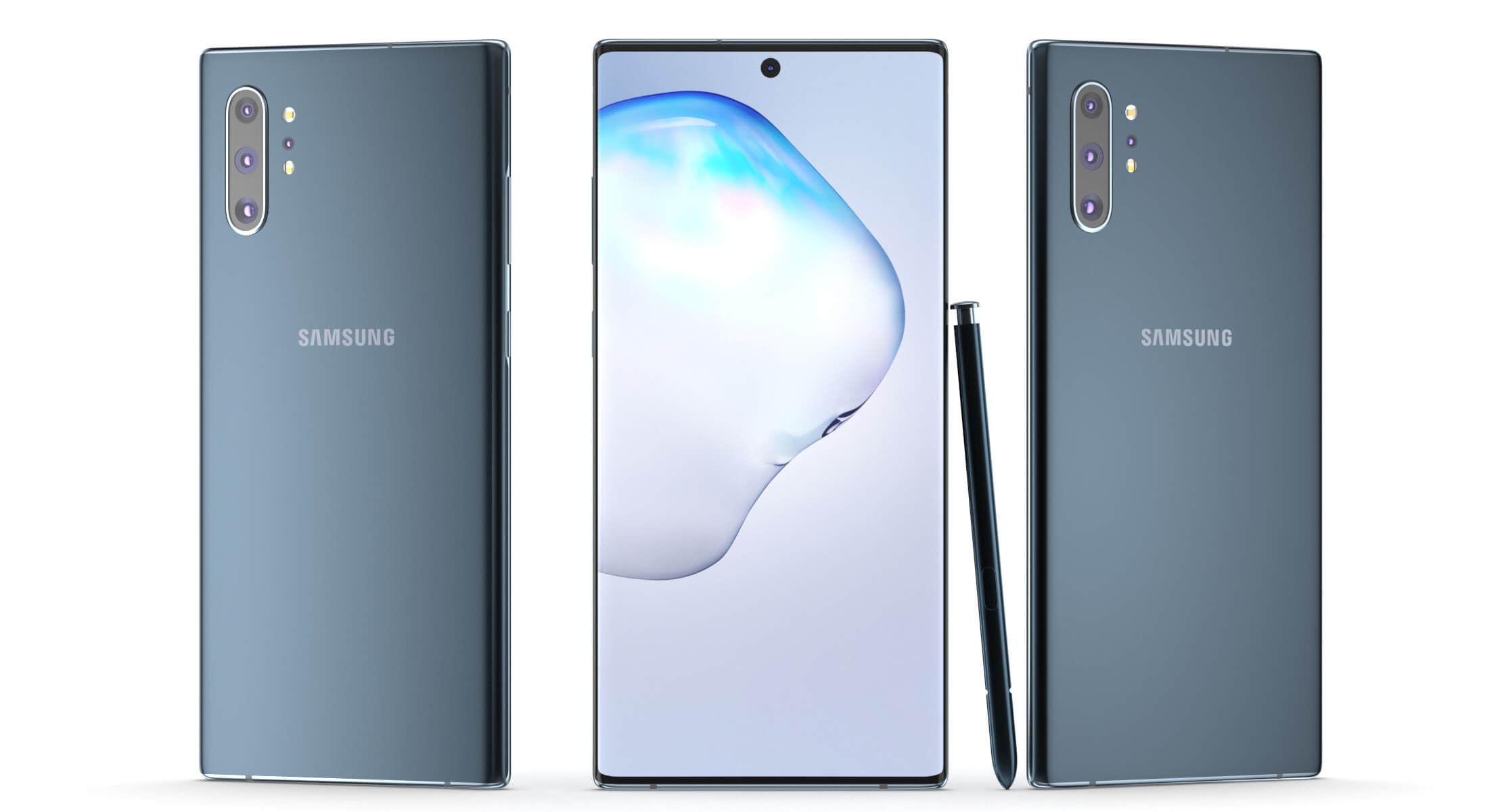 Samsung Galaxy Note 10 Plus - 3D Model by frezzy