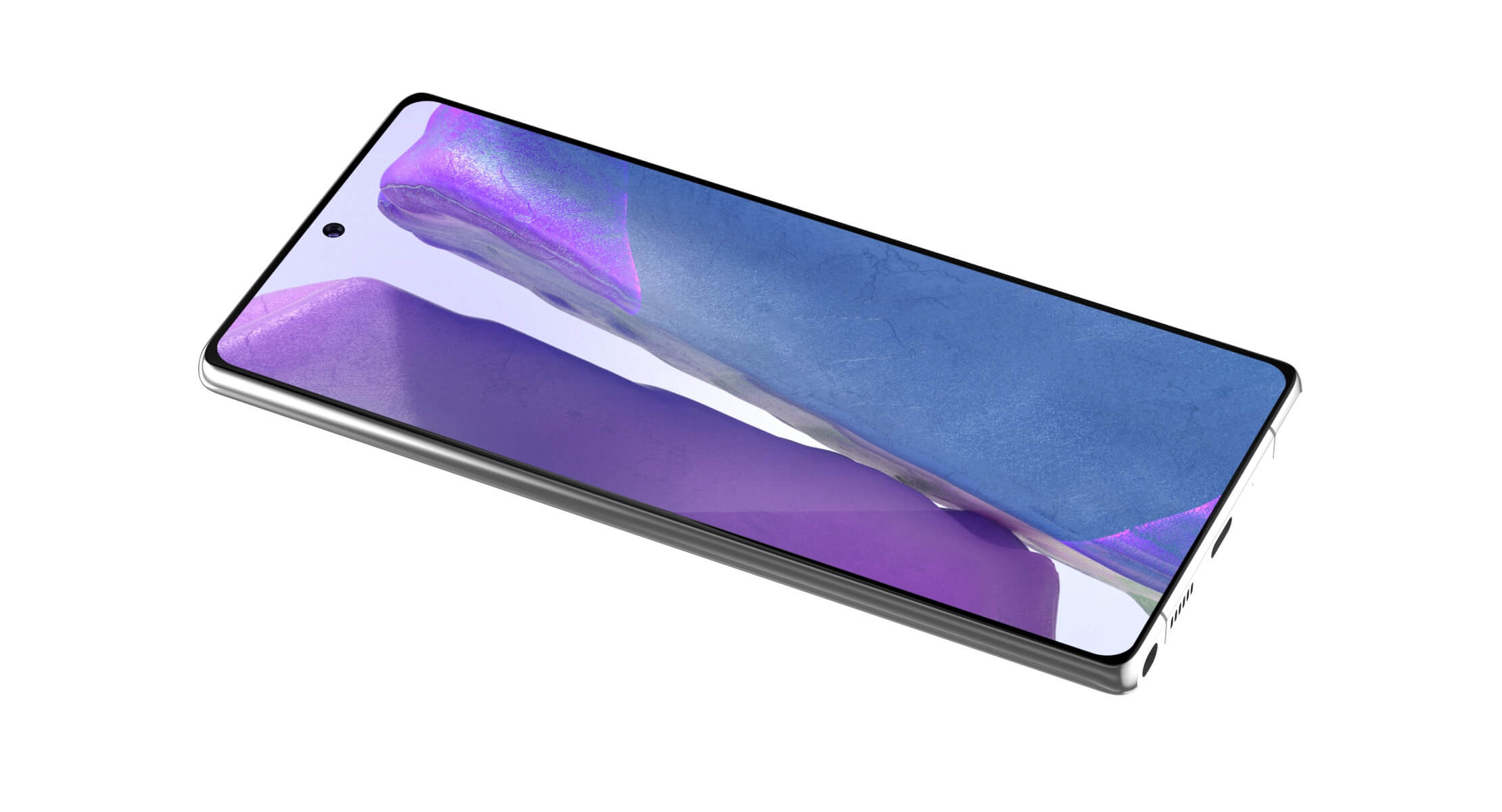 Samsung Galaxy Note 20 Mystic Gray - 3D Model by frezzy