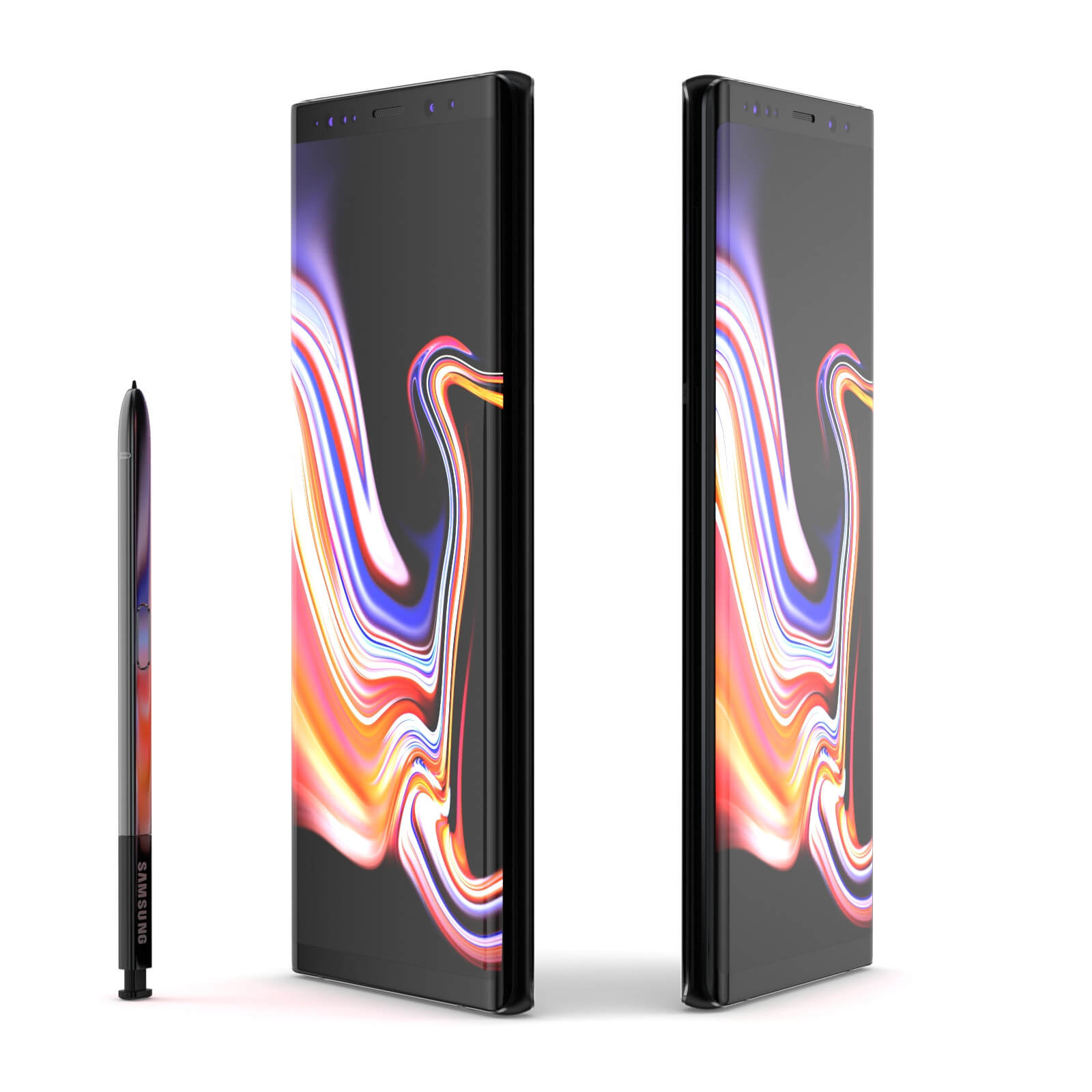 Samsung Galaxy Note 9 - 3D Model by frezzy