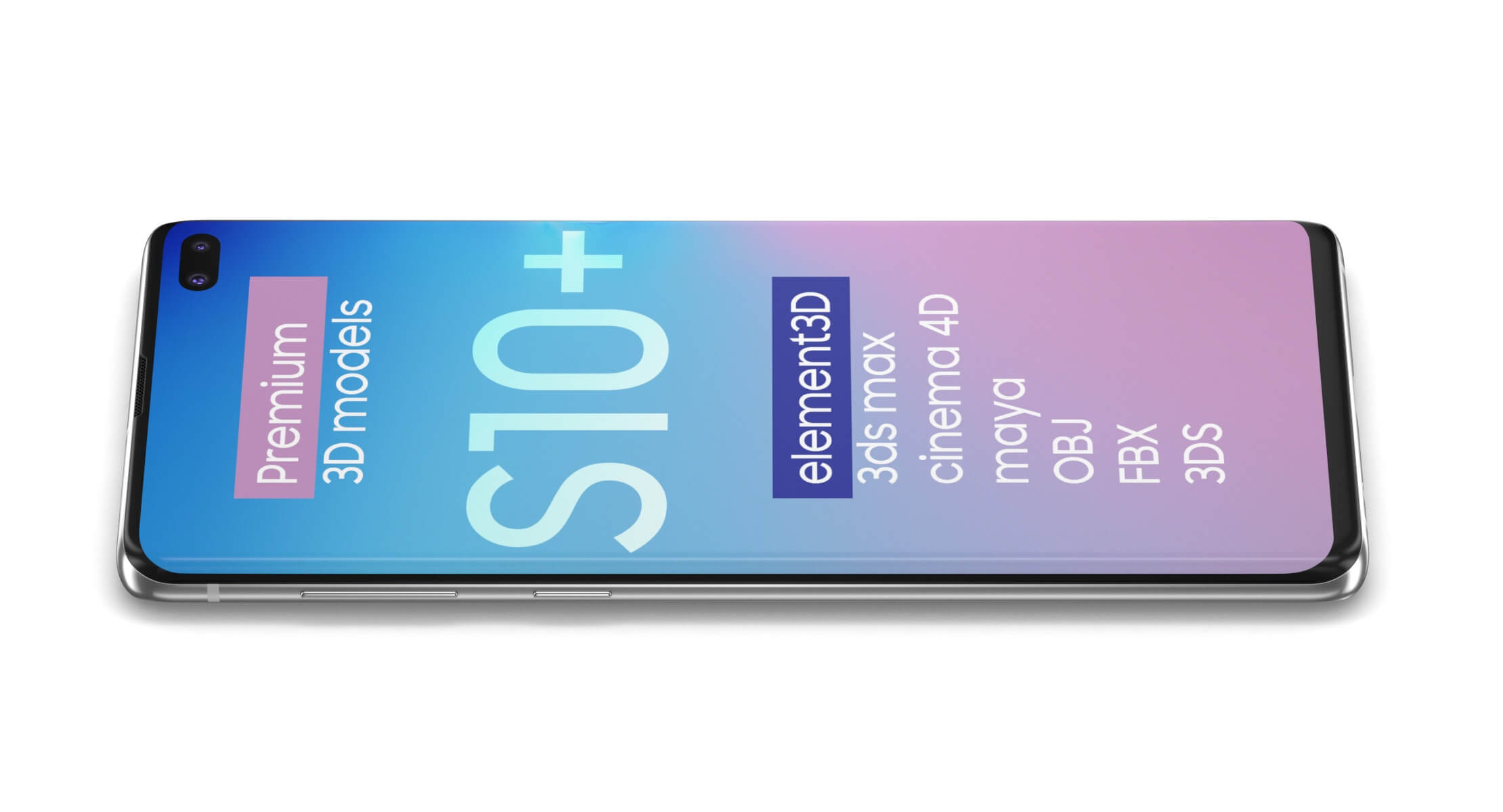 Samsung Galaxy S10 Plus - 3D Model by frezzy