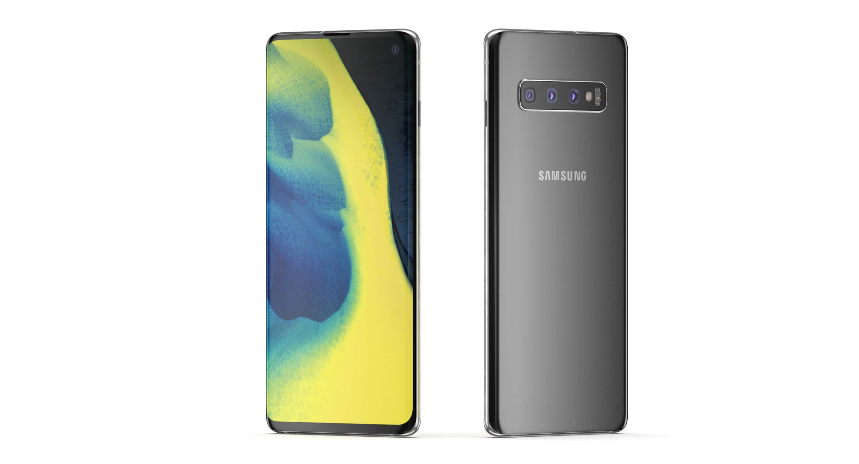 Samsung Galaxy S10 - 3D Model by frezzy