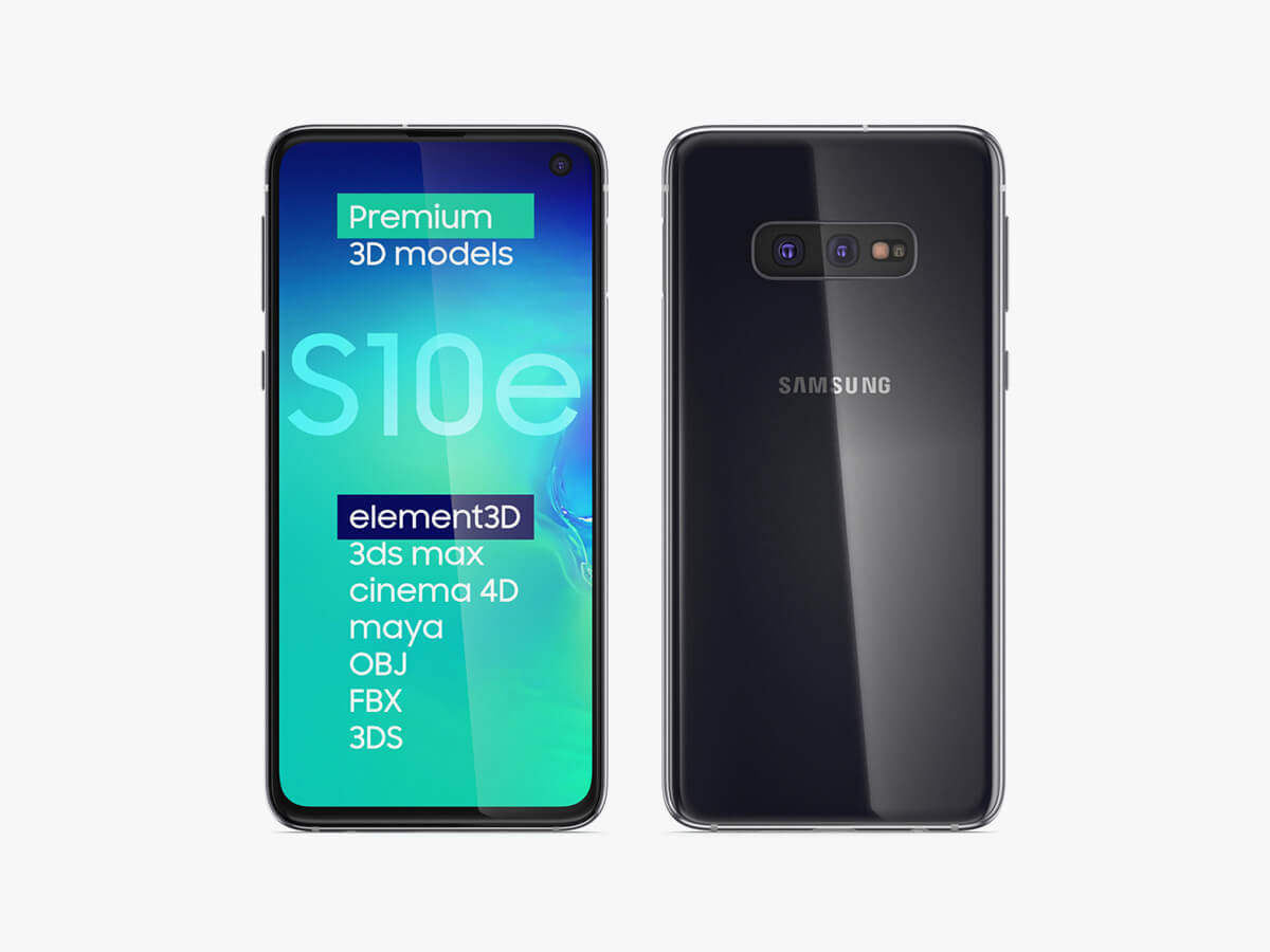 Samsung Galaxy S10e - 3D Model by frezzy