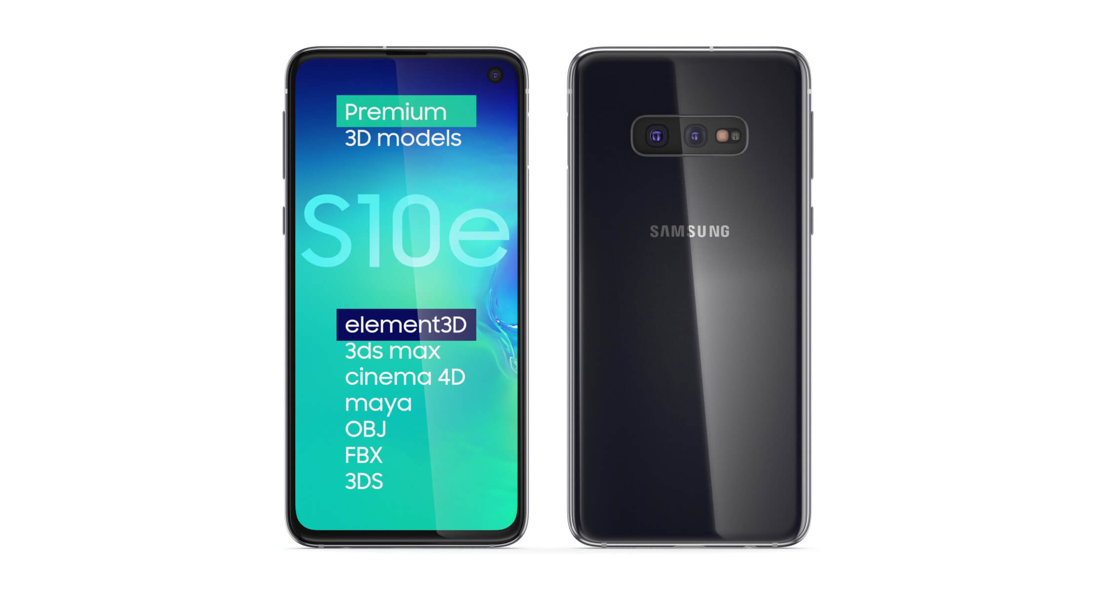 Samsung Galaxy S10e - 3D Model by frezzy