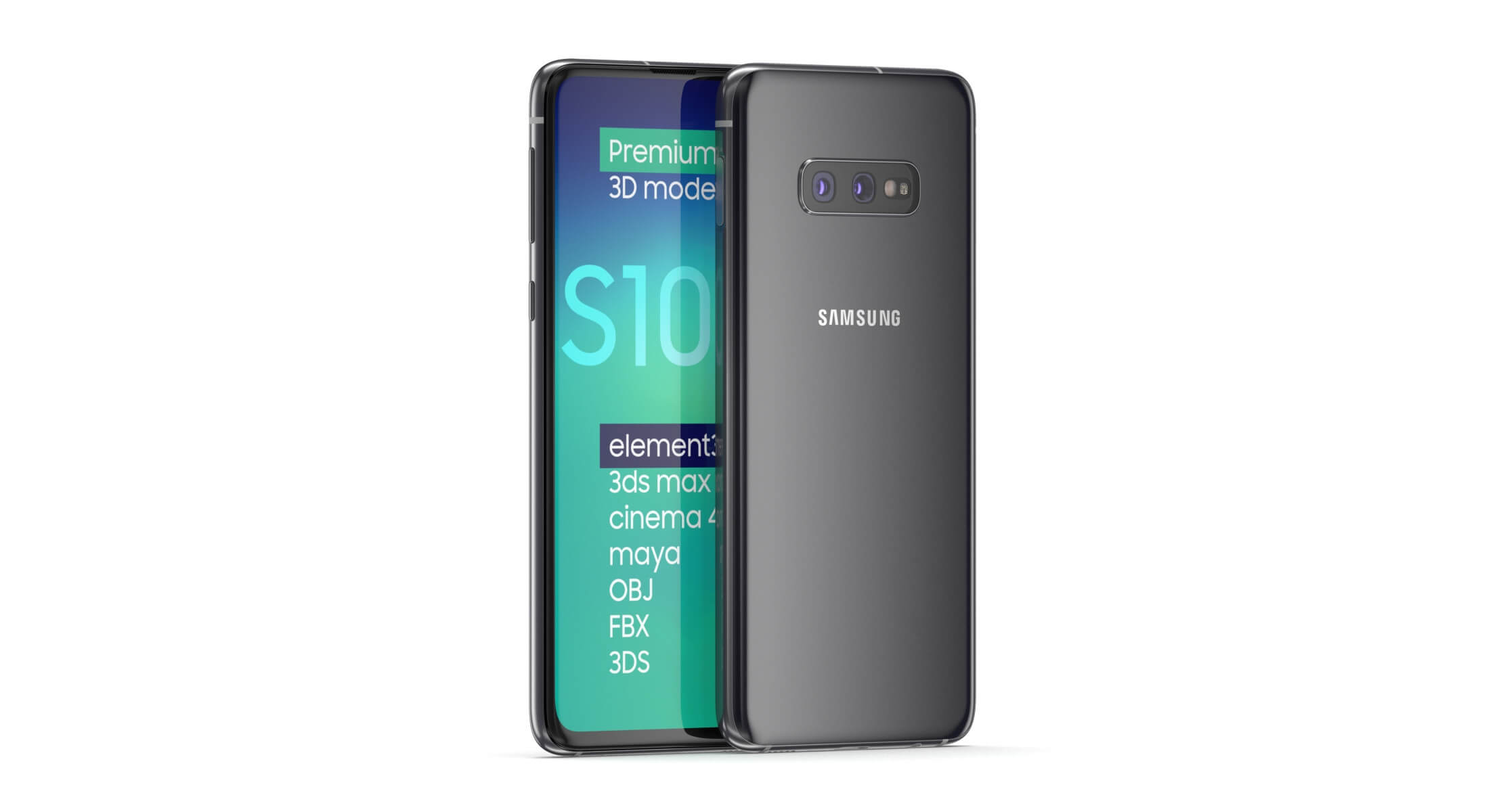 Samsung Galaxy S10e - 3D Model by frezzy