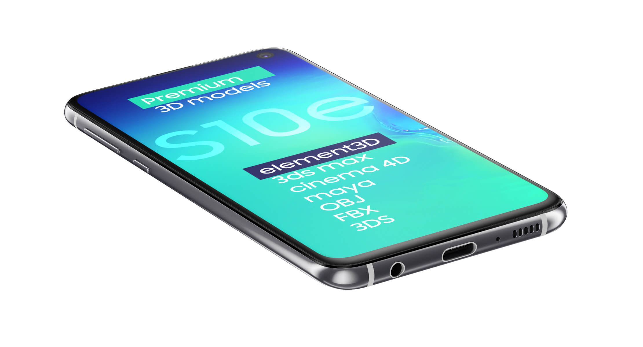 Samsung Galaxy S10e - 3D Model by frezzy