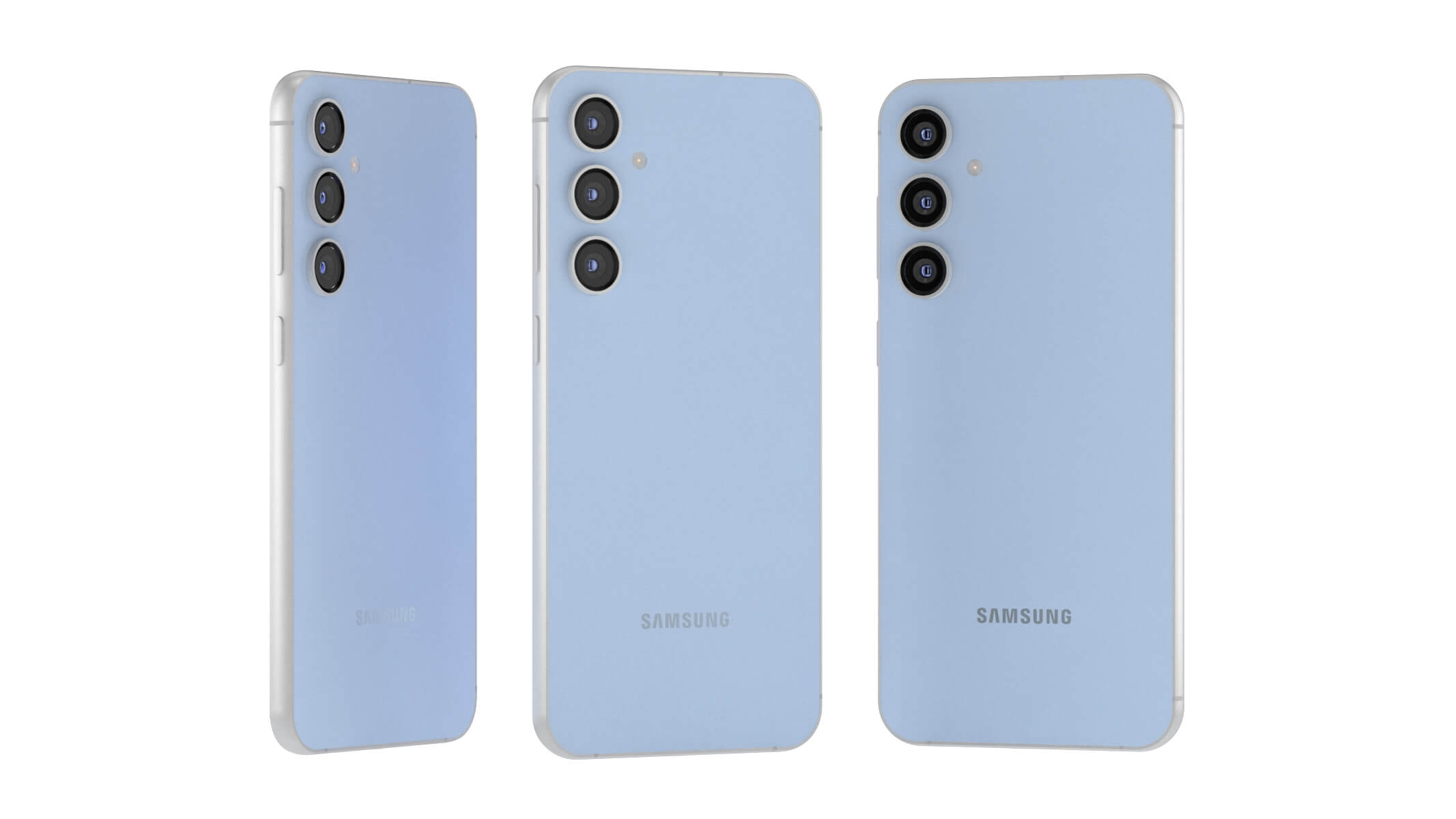 Samsung Galaxy S23 FE Indigo - 3D Model by frezzy
