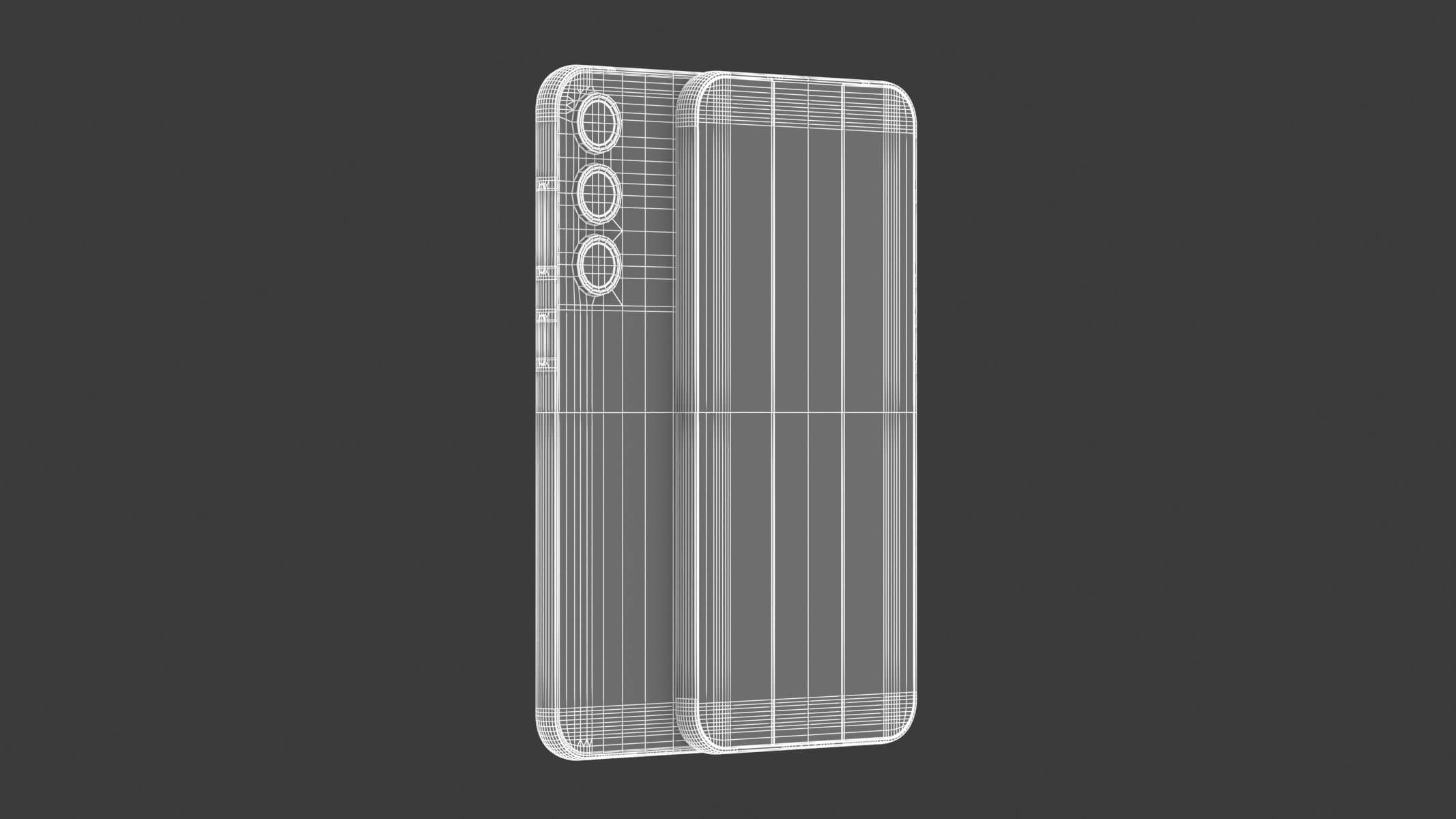 Samsung Galaxy S23 FE Indigo - 3D Model by frezzy