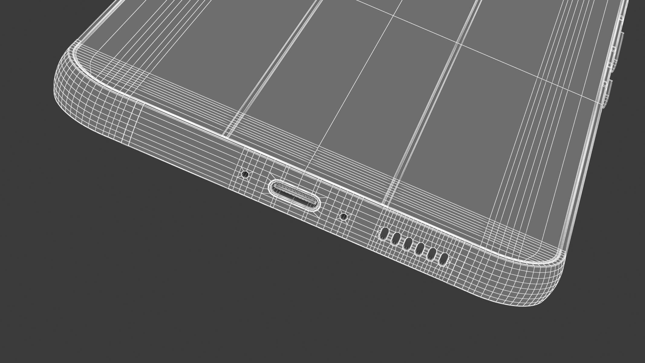 Samsung Galaxy S23 FE Indigo - 3D Model by frezzy