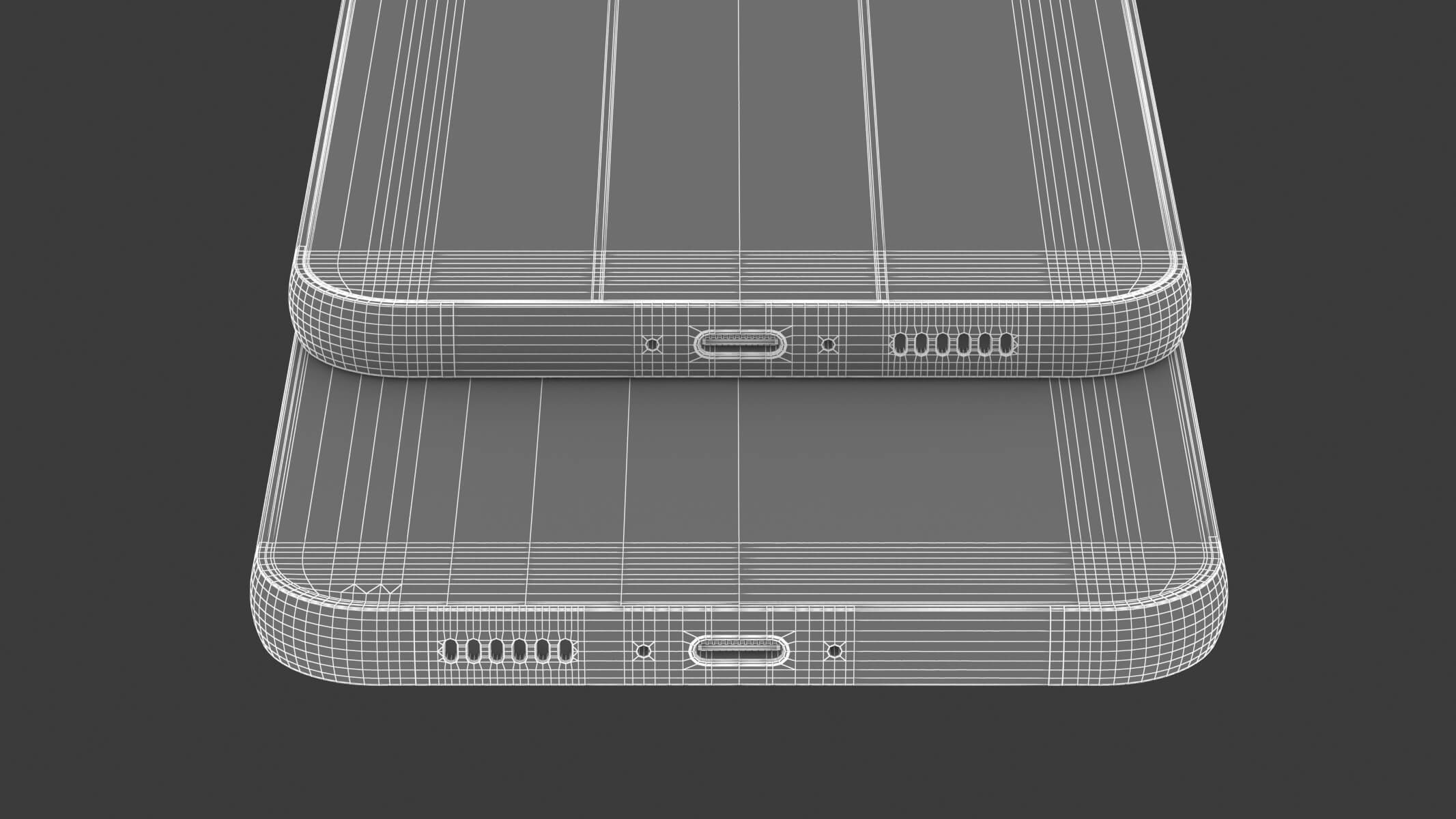 Samsung Galaxy S23 FE Indigo - 3D Model by frezzy