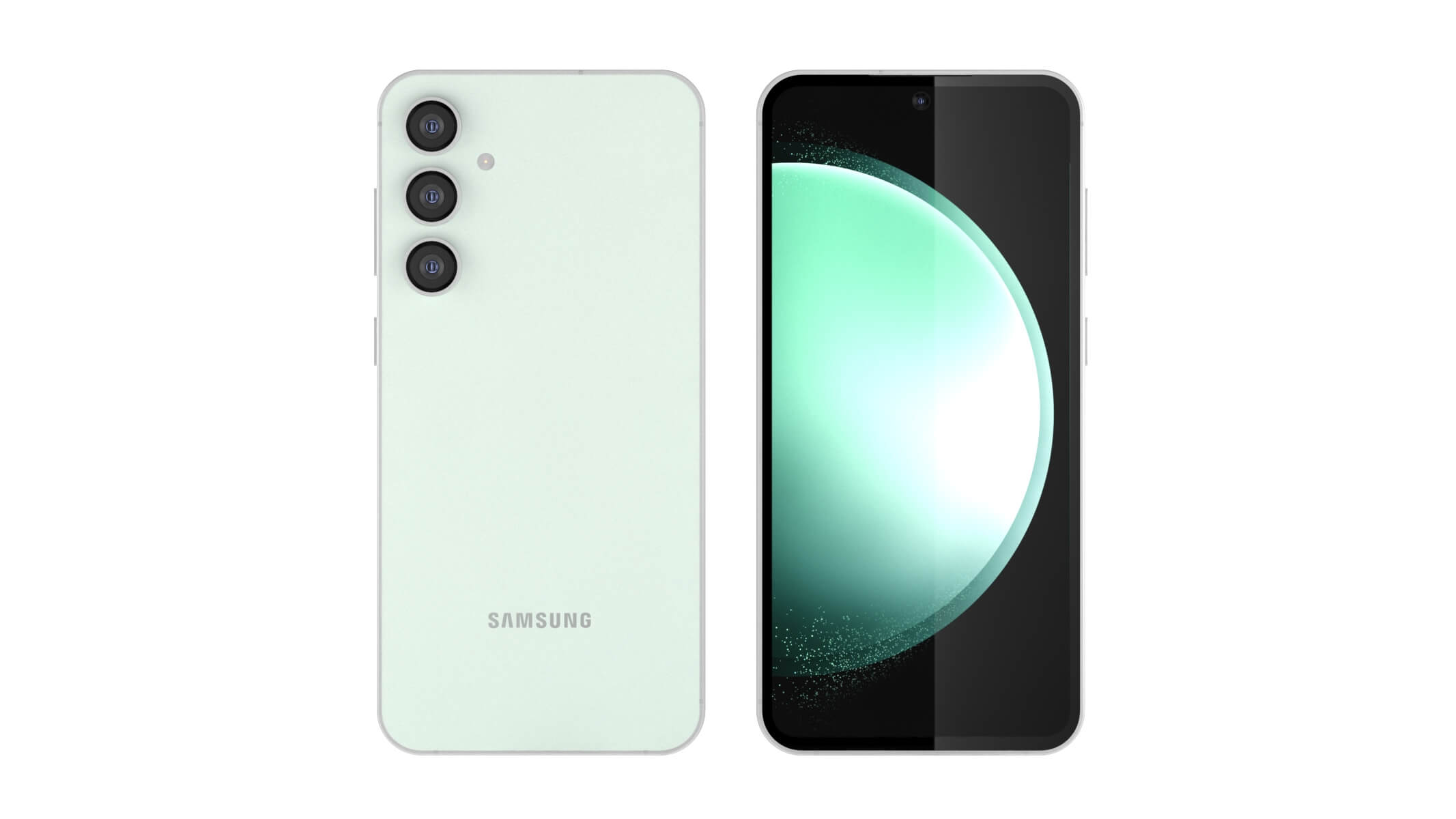 Samsung Galaxy S23 FE Mint - 3D Model by frezzy