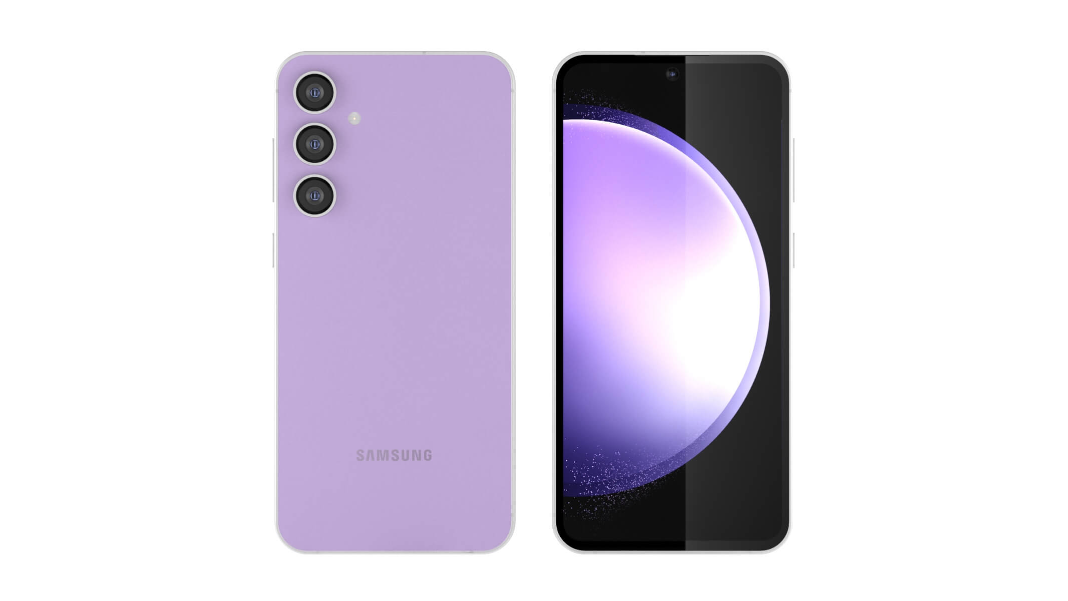 Samsung Galaxy S23 FE Purple - 3D Model by frezzy