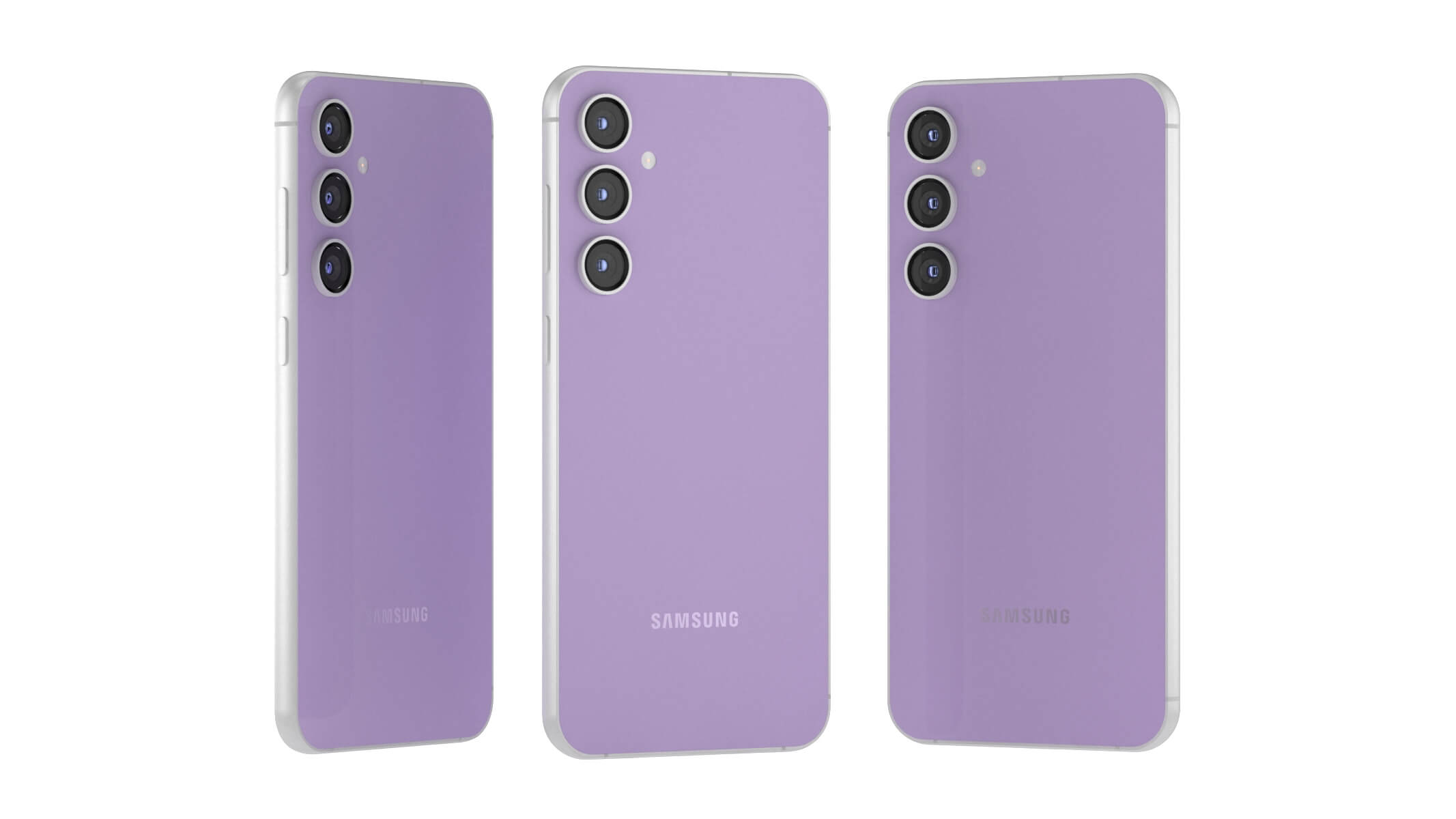 Samsung Galaxy S23 FE Purple - 3D Model by frezzy