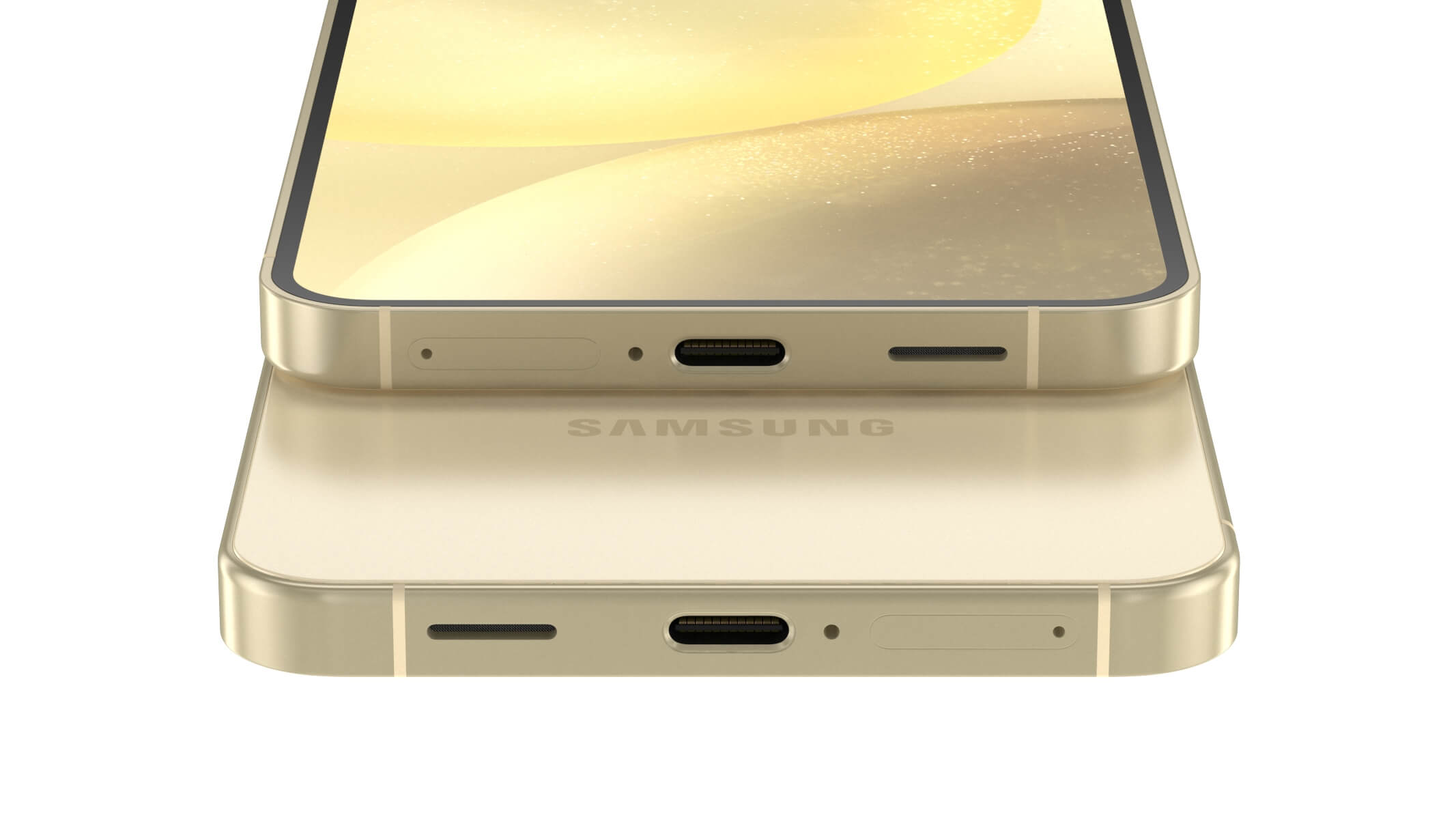 Samsung Galaxy S24 Amber Yellow - 3D Model by frezzy