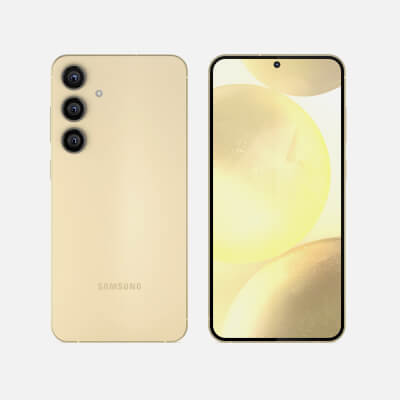 Samsung Galaxy S24 Plus Amber Yellow - 3D Model by frezzy