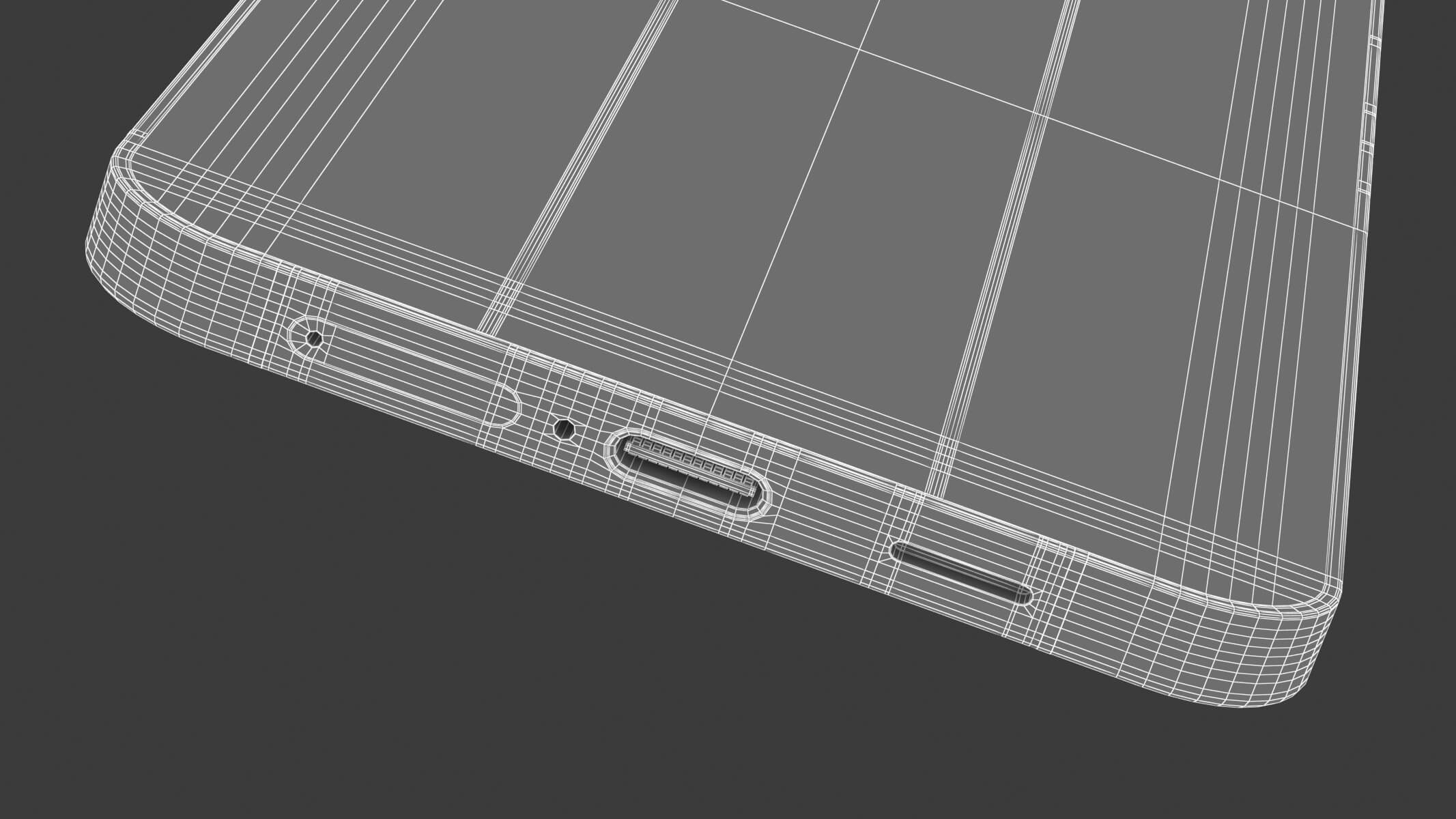 Samsung Galaxy S24 Plus Marble Gray - 3D Model by frezzy