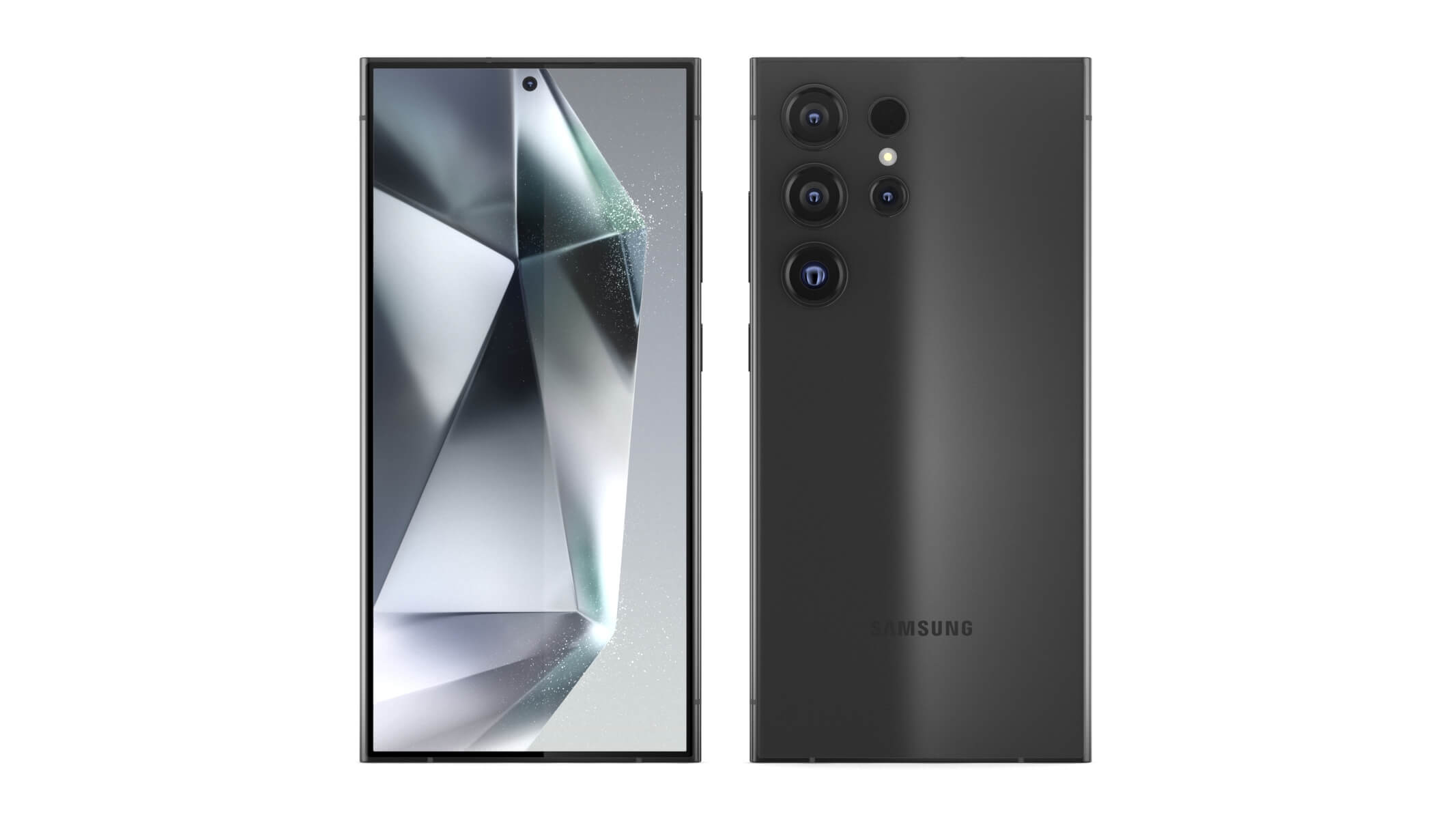 Samsung Galaxy S24 Ultra Titanium Black - 3D Model by frezzy
