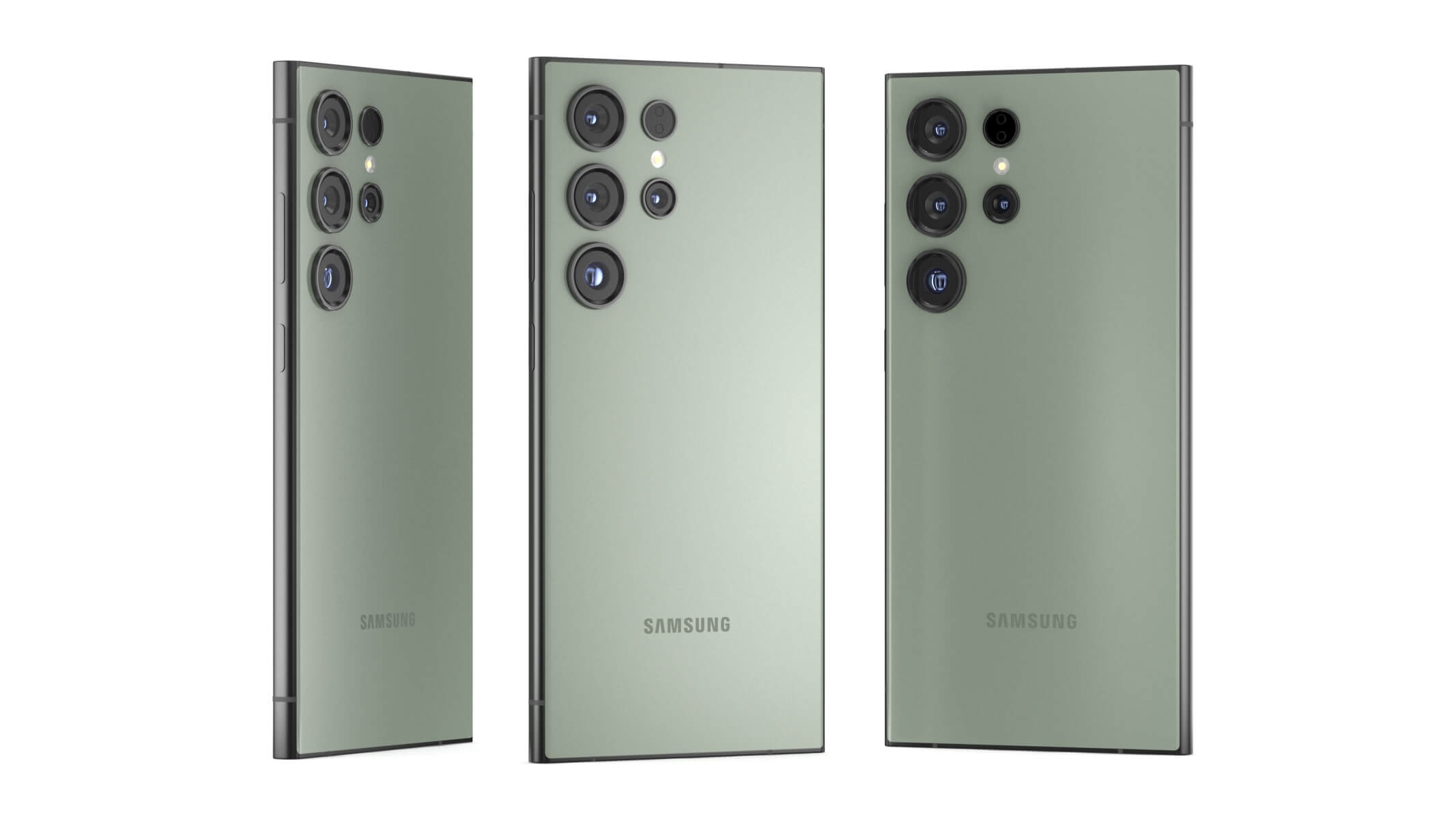 Samsung Galaxy S24 Ultra Titanium Green - 3D Model by frezzy