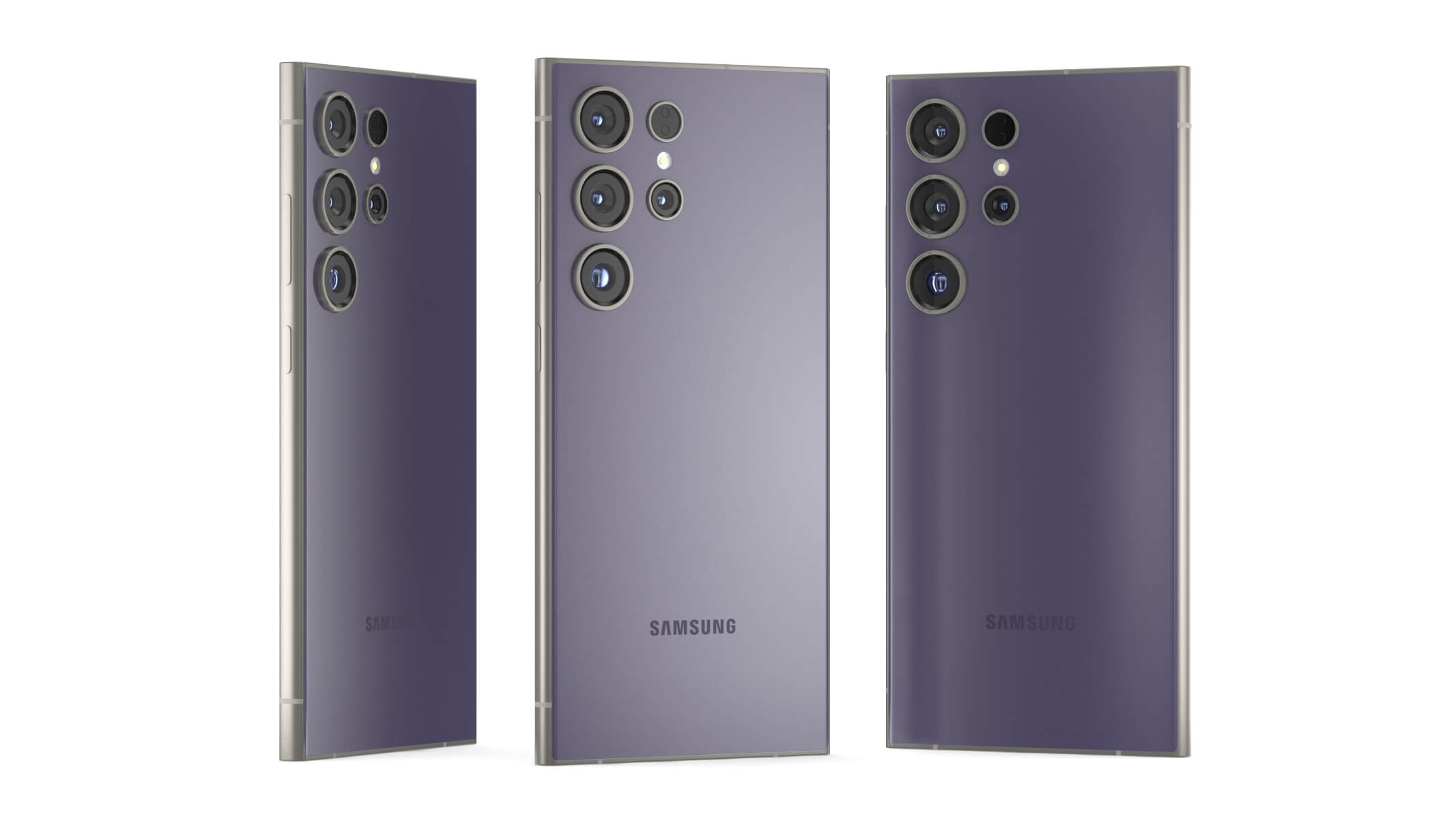 Samsung Galaxy S24 Ultra Titanium Violet - 3D Model by frezzy