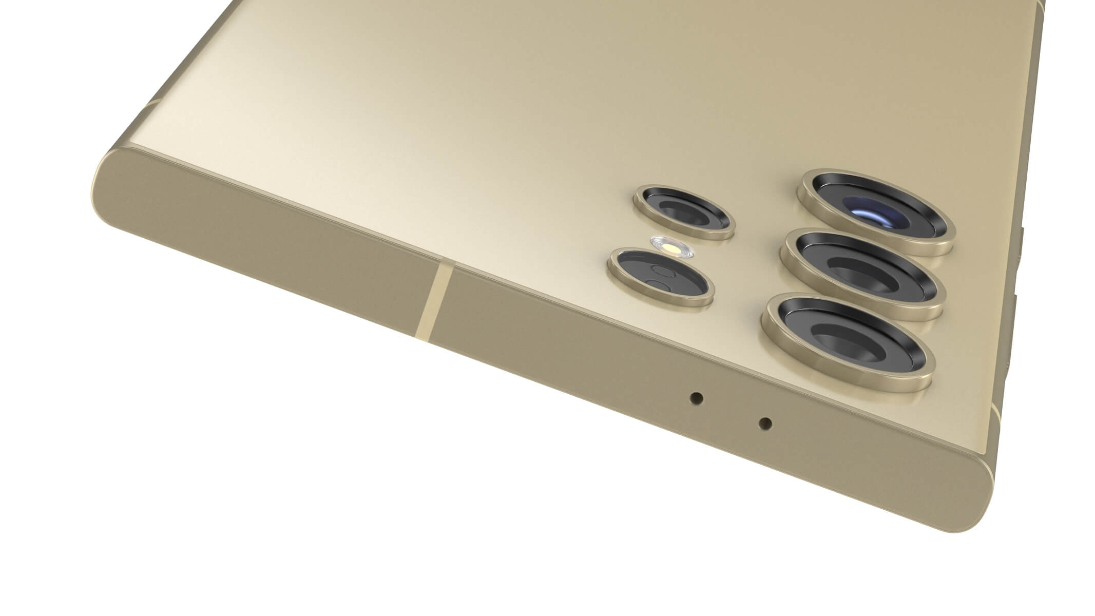 Samsung Galaxy S24 Ultra Titanium Yellow - 3D Model by frezzy