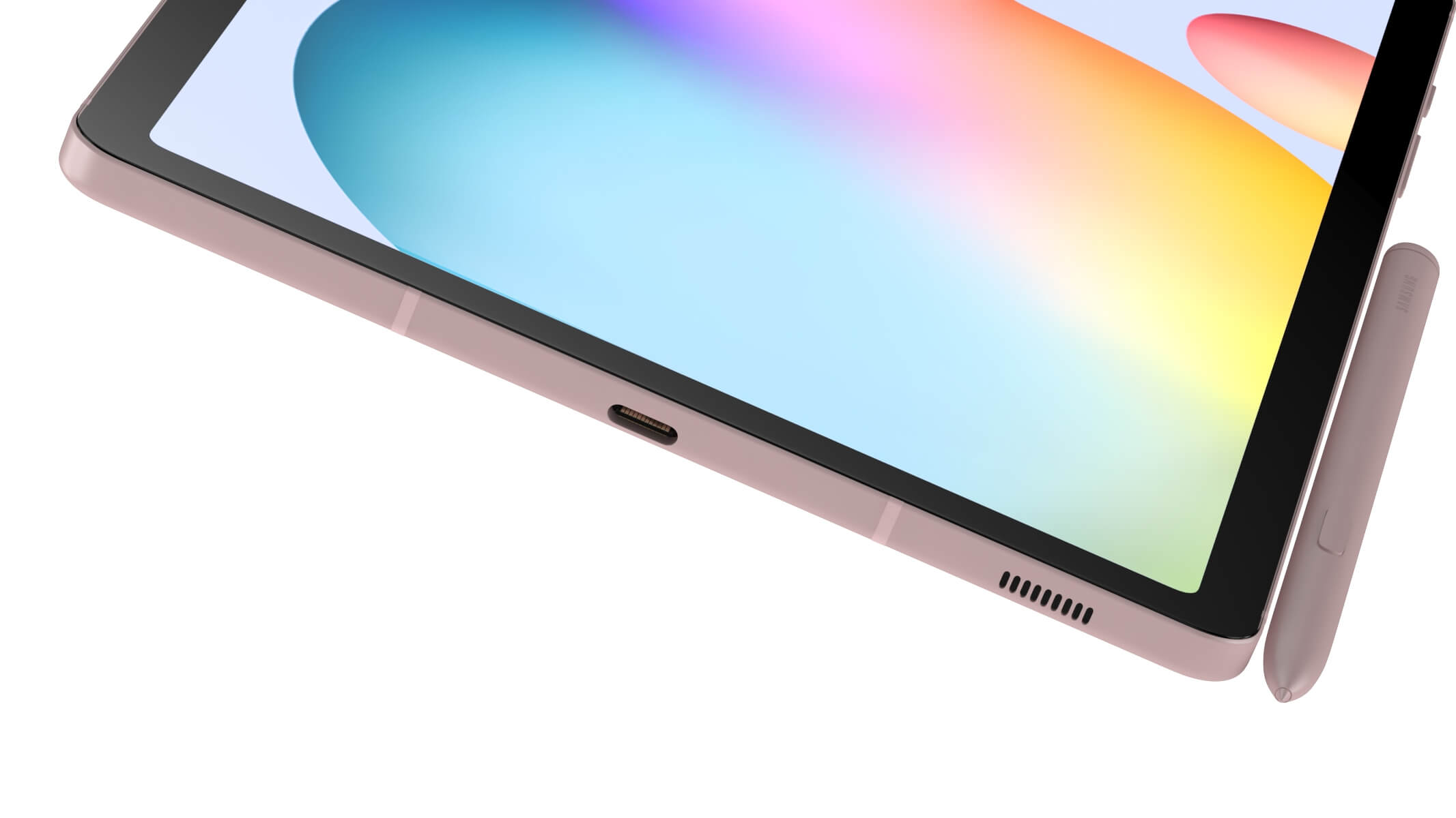 Samsung Galaxy Tab S6 Lite 2024 Pink - 3D Model by frezzy