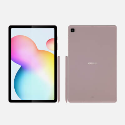 Samsung Galaxy Tab S6 Lite 2024 Pink - 3D Model by frezzy