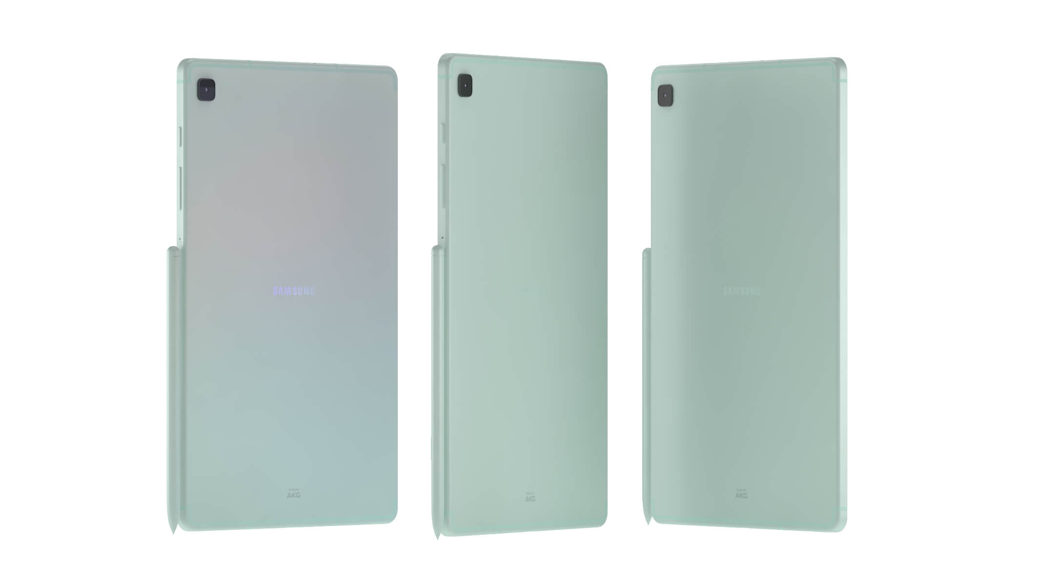 Samsung Galaxy Tab S6 Lite 2024 Turquoise - 3D Model by frezzy