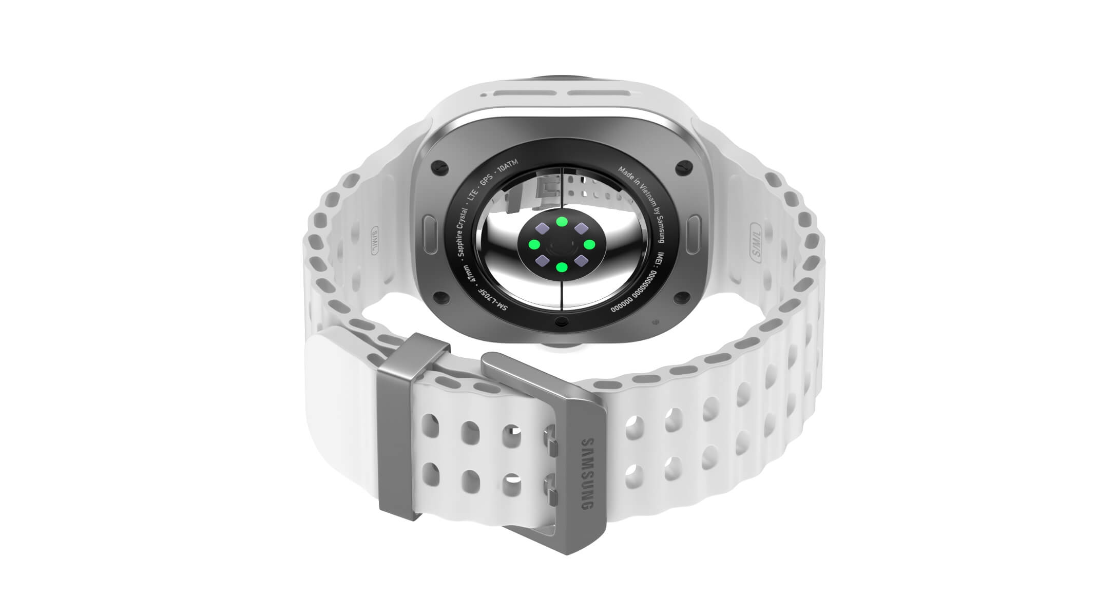 Samsung Galaxy Watch Ultra Titanium White - 3D Model by frezzy