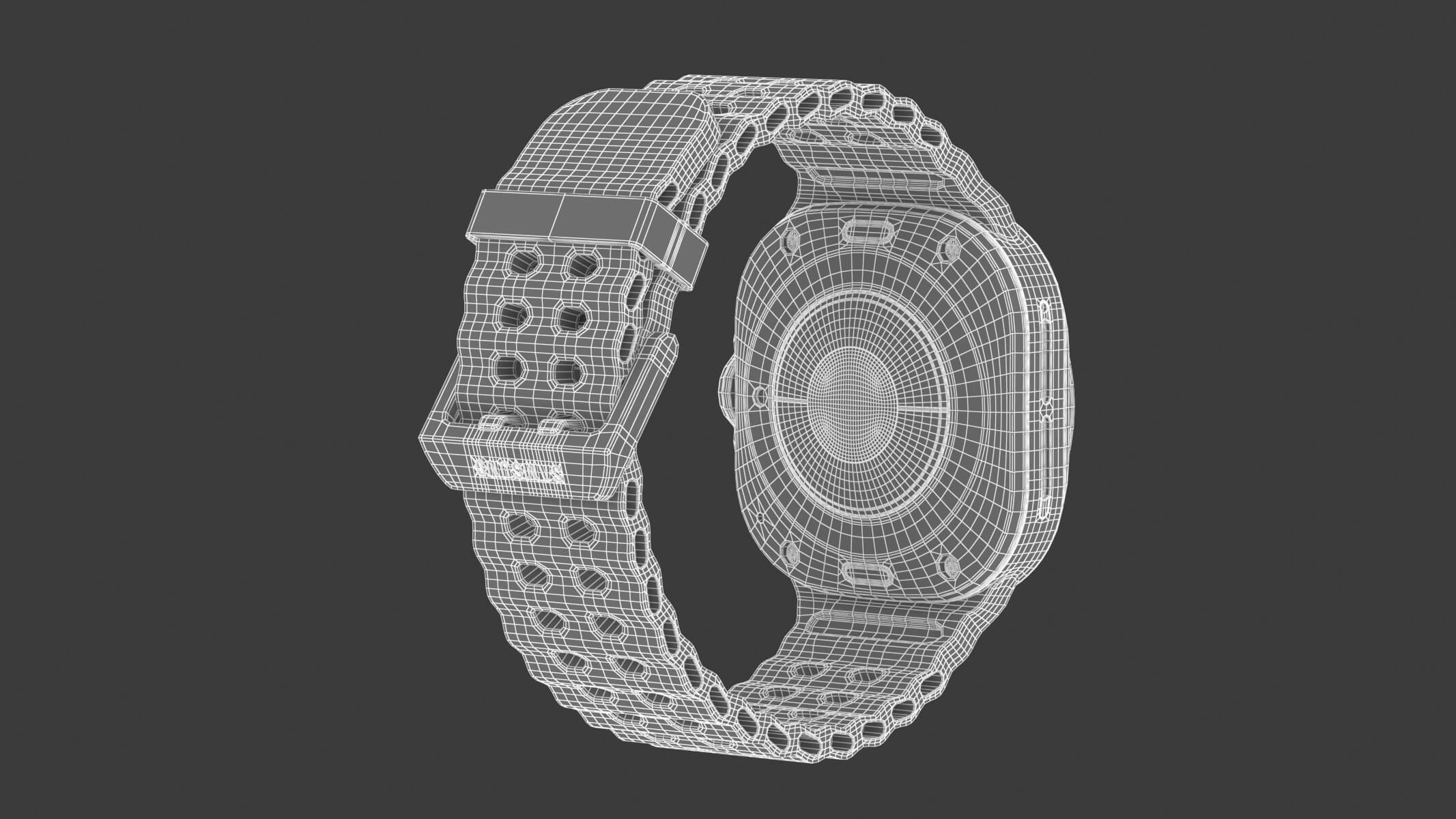 Samsung Galaxy Watch Ultra Titanium White - 3D Model by frezzy