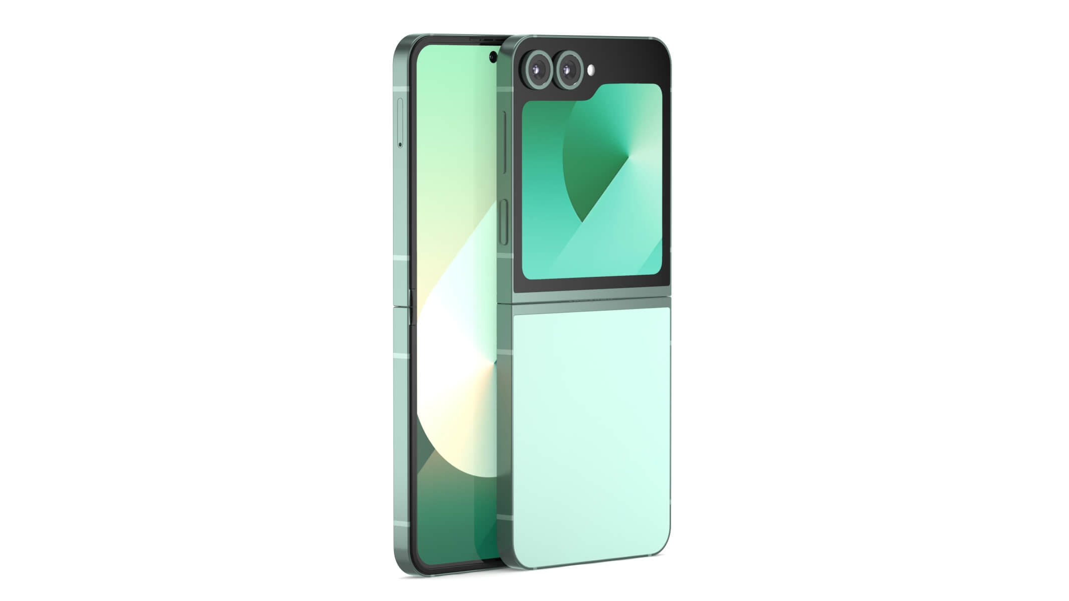 Samsung Galaxy Z Flip6 Mint - 3D Model by frezzy
