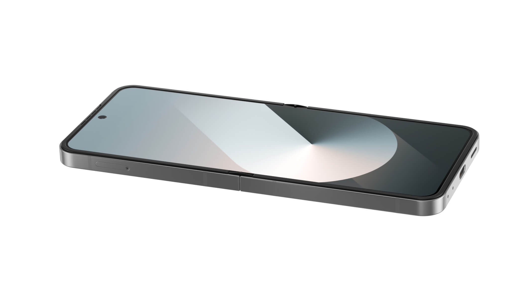 Samsung Galaxy Z Flip6 Silver Shadow - 3D Model by frezzy