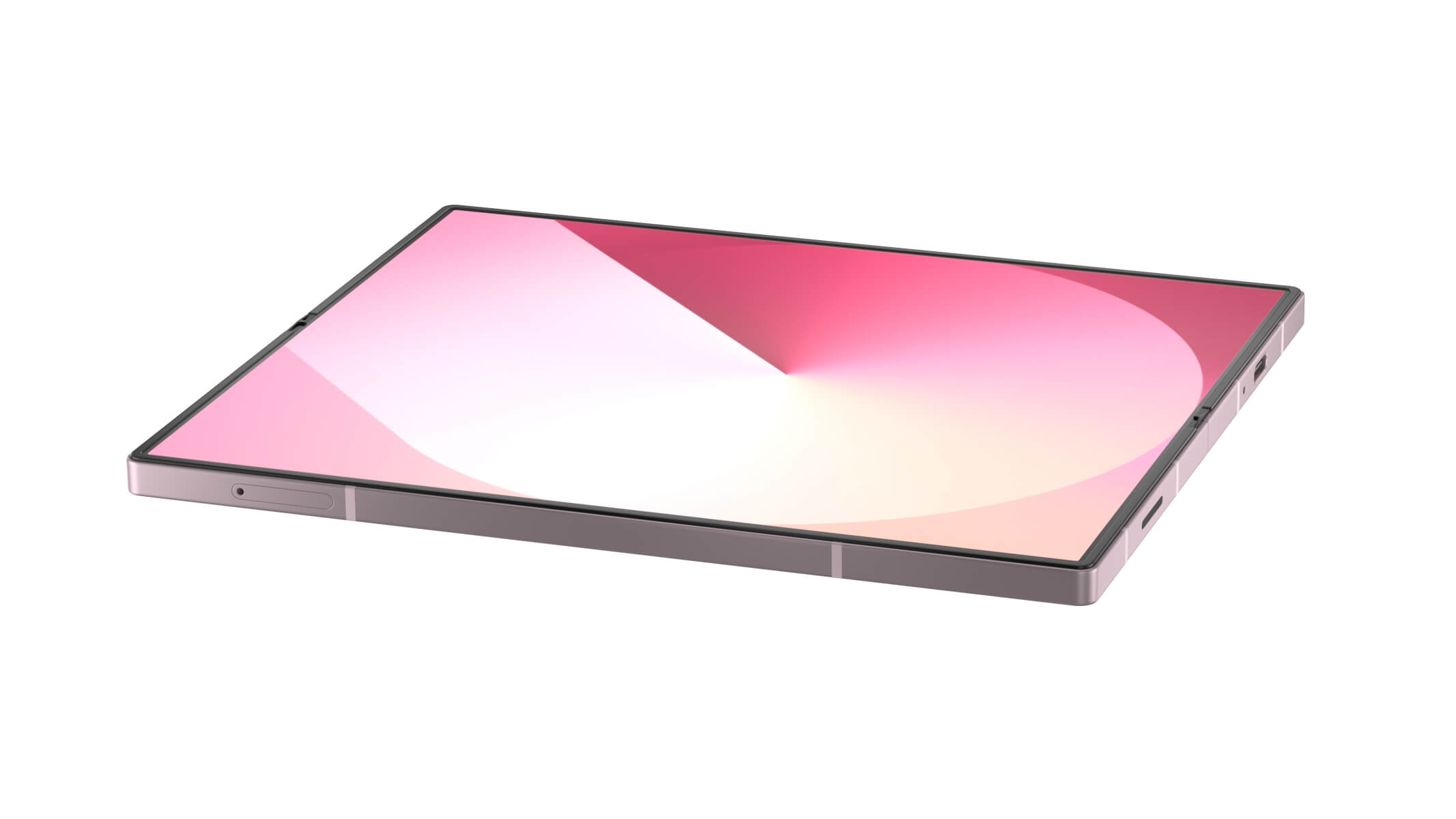 Samsung Galaxy Z Fold6 Pink - 3D Model by frezzy