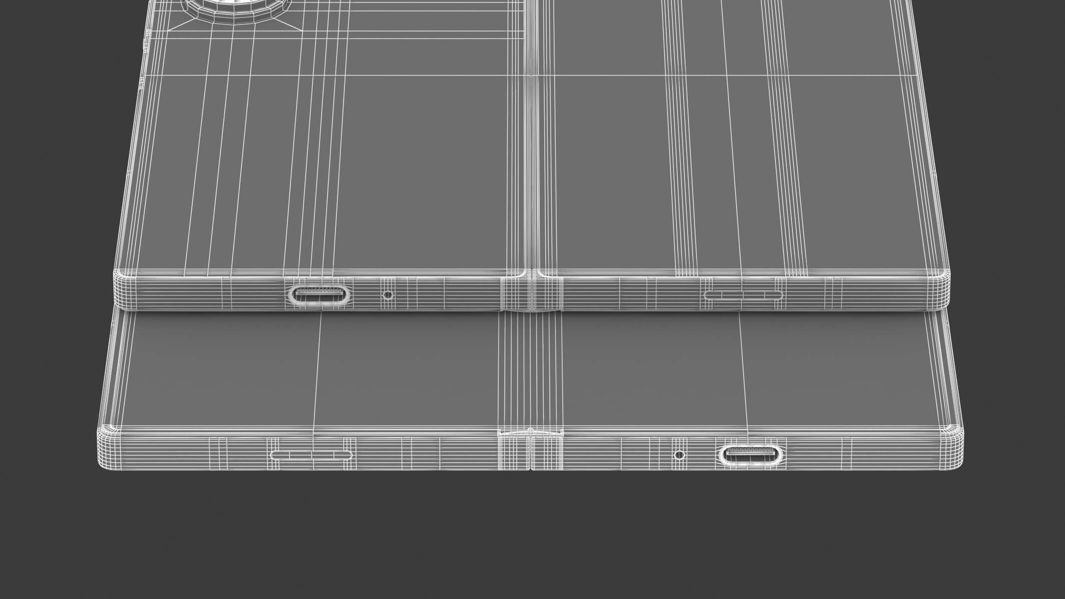 Samsung Galaxy Z Fold6 White - 3D Model by frezzy