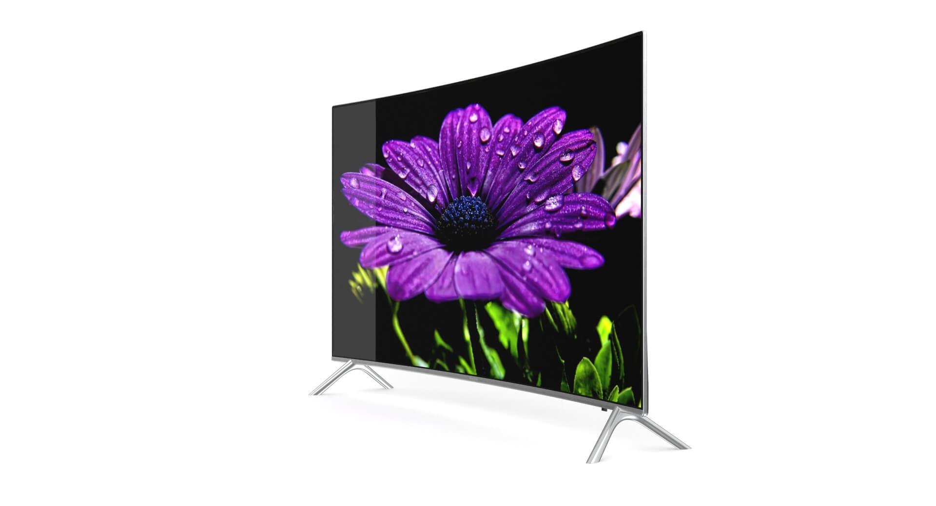 Samsung KS7500 SUHD 4K Curved 65 Inch - 3D Model by frezzy