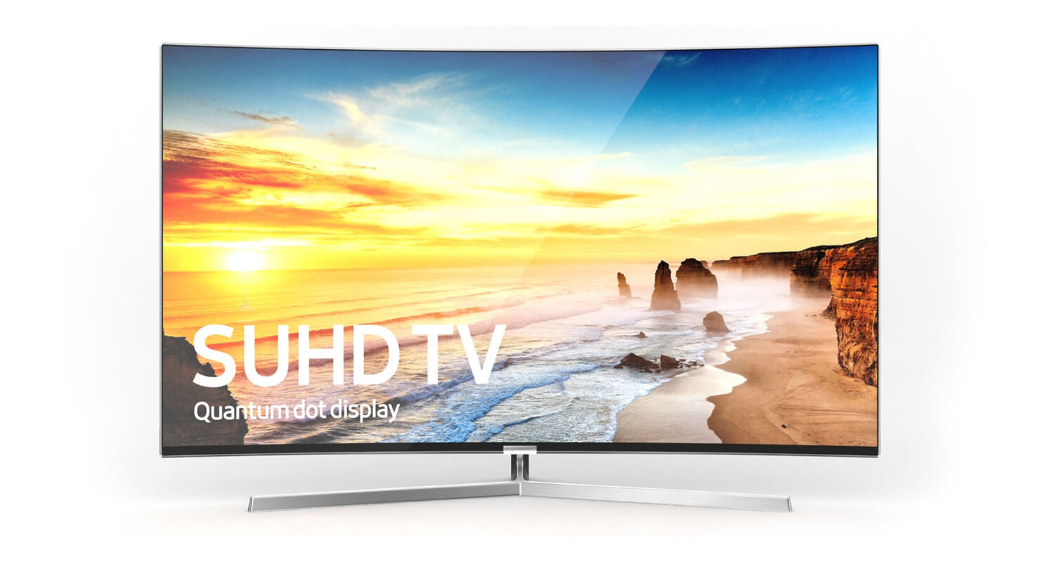 Samsung KS9000 SUHD TV 4K Curved 65 Inch - 3D Model by frezzy