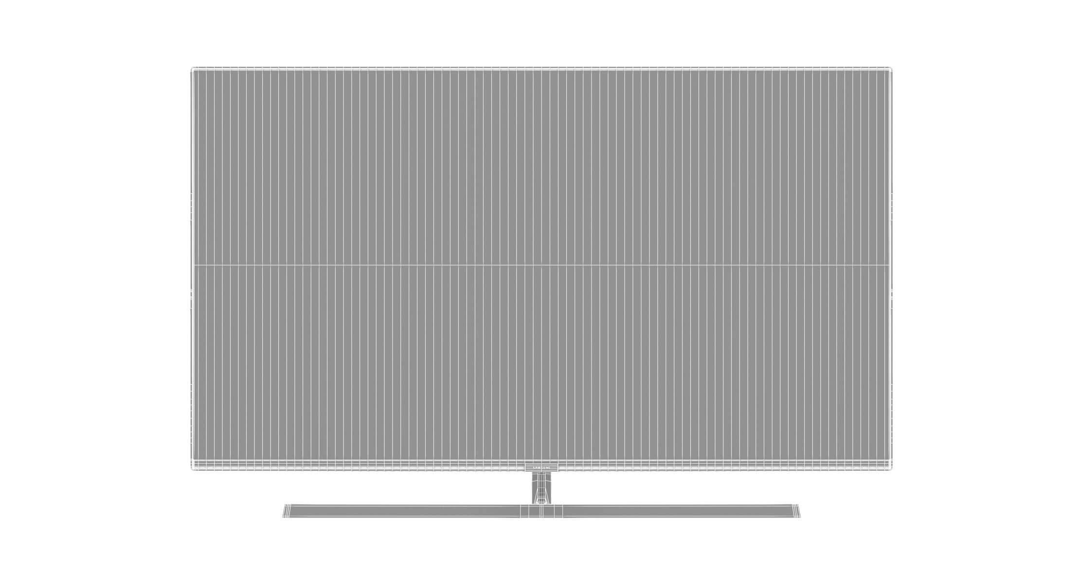 Samsung KS9000 SUHD TV 4K Curved 65 Inch - 3D Model by frezzy