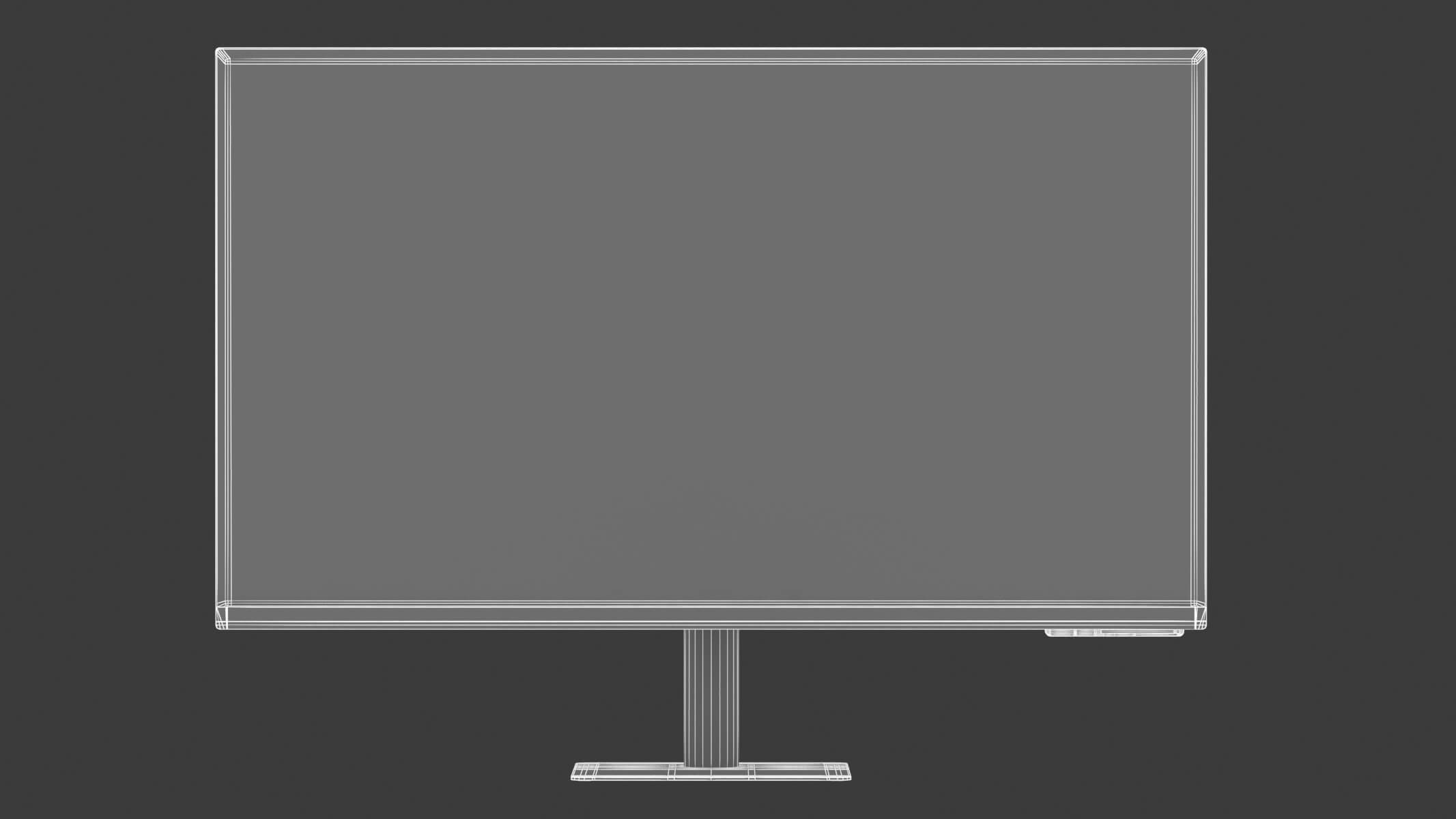 Samsung M70C Smart Monitor 4K UHD 32 Inch - 3D Model by frezzy