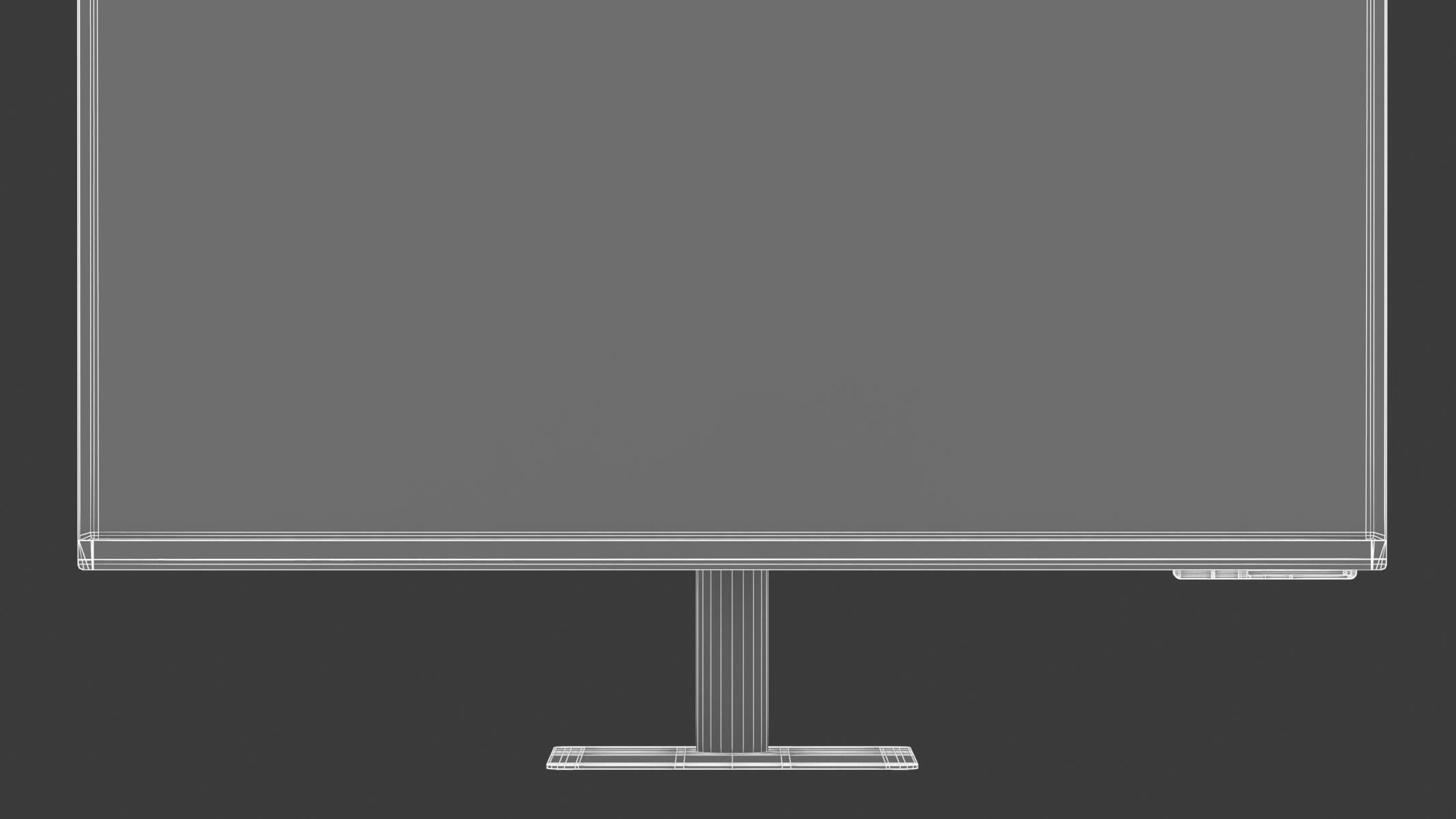 Samsung M70C Smart Monitor 4K UHD 32 Inch - 3D Model by frezzy