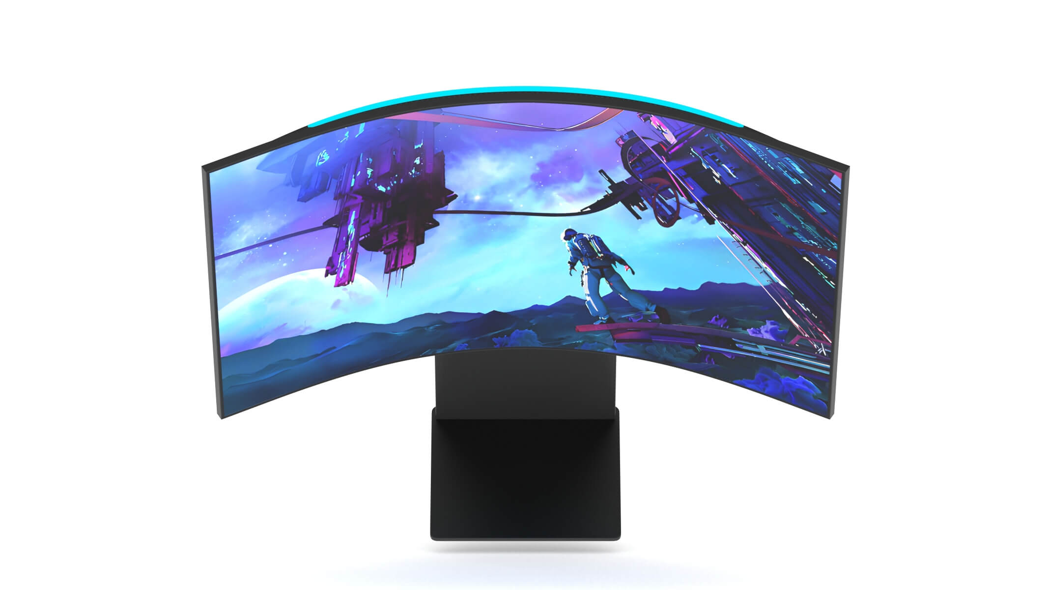 Samsung Odyssey Ark 2nd Gen 55 Inches - 3D Model by frezzy