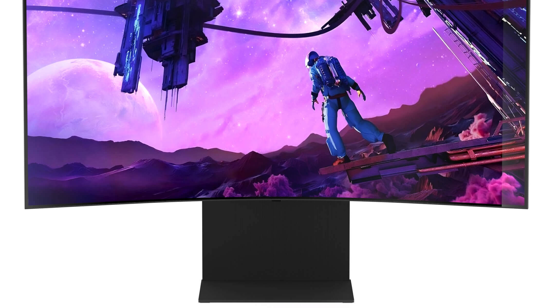 Samsung Odyssey Ark 4K UHD 55 Inch - 3D Model by frezzy