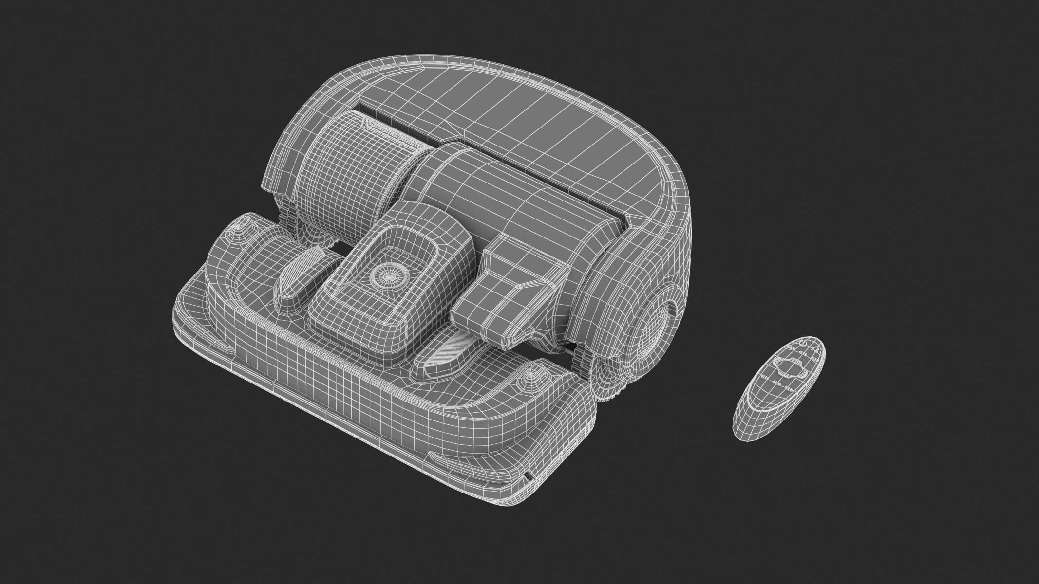 Samsung Powerbot Turbo Robot Vacuum - 3D Model by frezzy