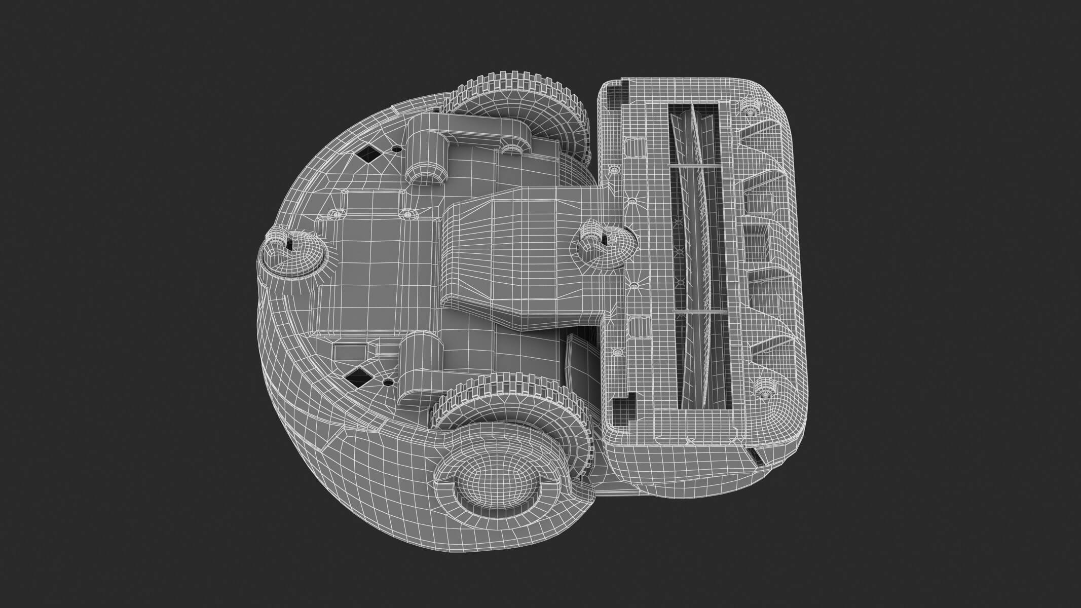 Samsung Powerbot Turbo Robot Vacuum - 3D Model by frezzy