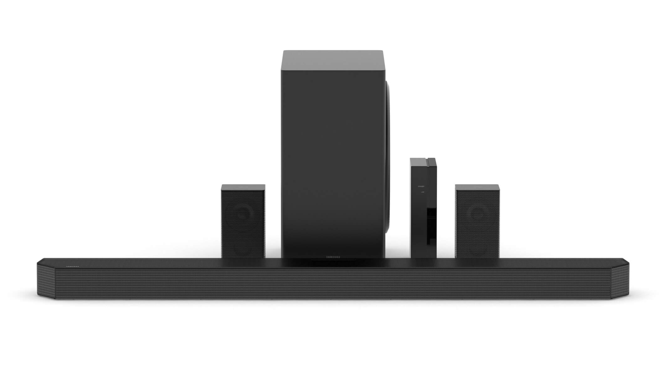 Samsung Q-Series 9.1.2 CH. Wireless Dolby Atmos Soundbar Q91 3D Model ...